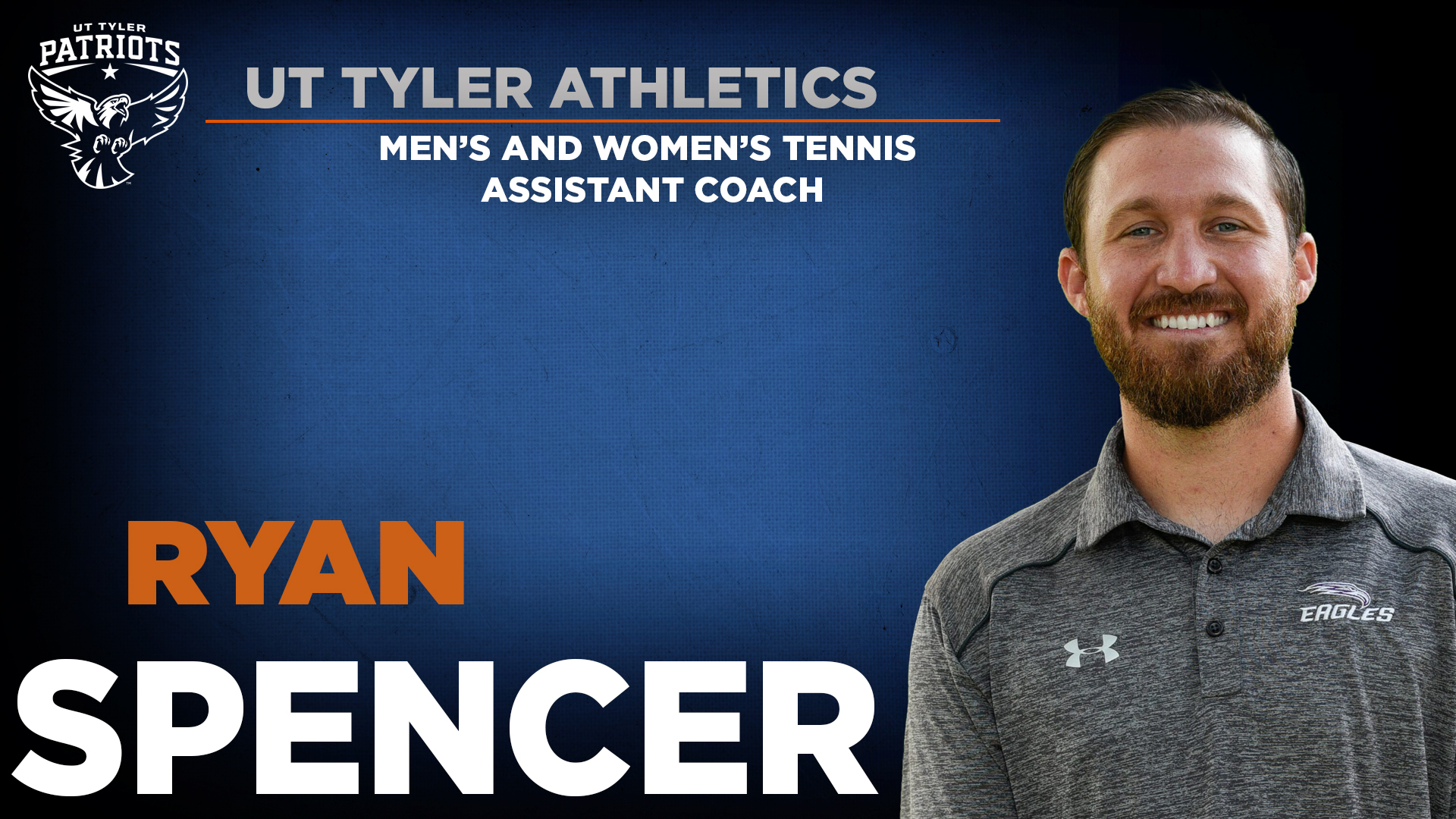 UT Tyler Tennis Names Ryan Spencer as New Assistant Coach - University of Texas at Tyler Athletics