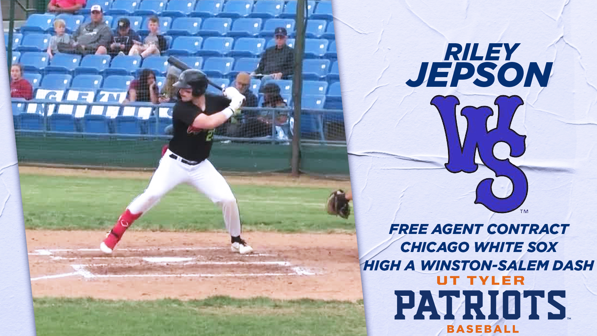 Former Patriot Jepson Signs with the Chicago White Sox - University of ...