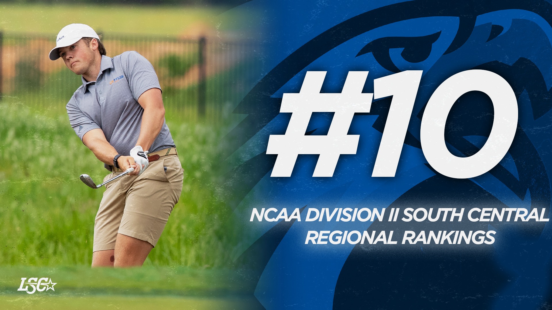 UT Tyler Men's Golf Ranked no. 10 in NCAA DII South Central Regional ...