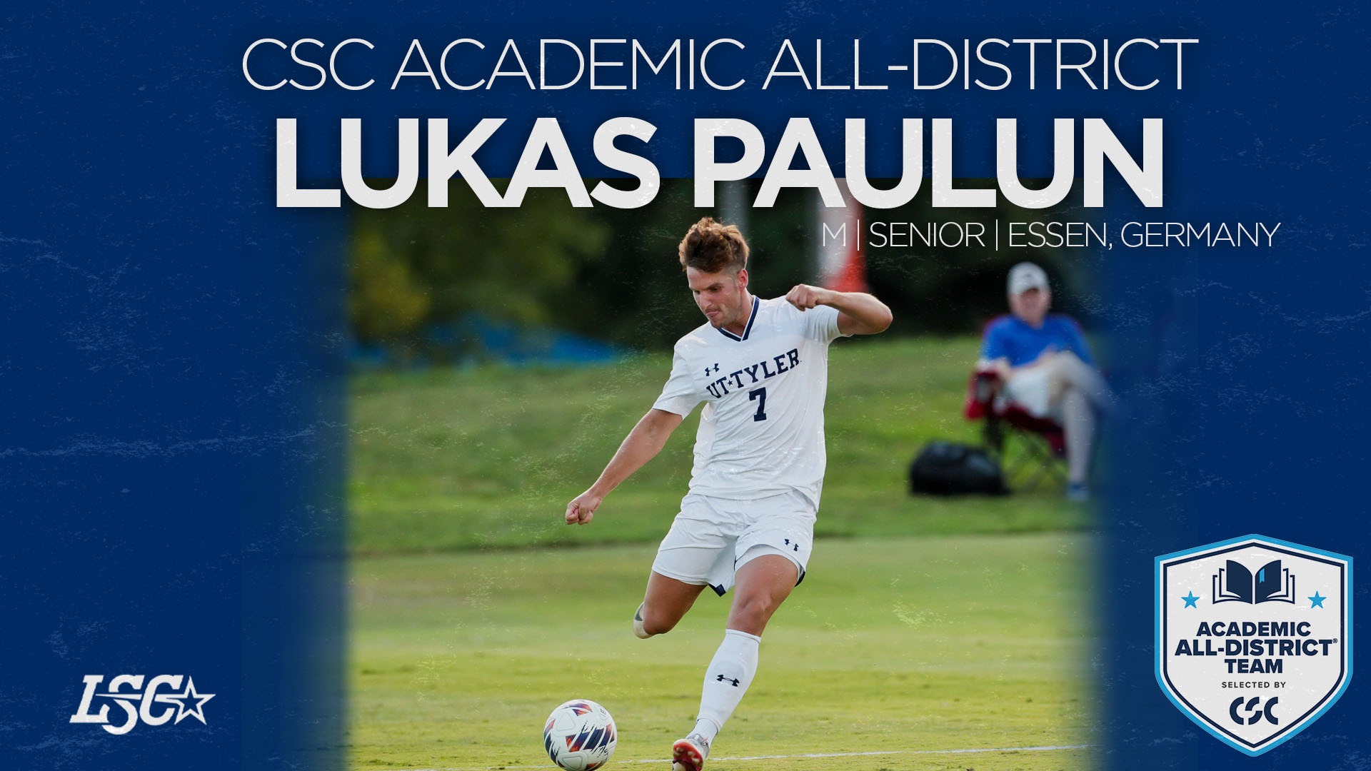 Paulun Earns CSC Academic All-District Honors - University of Texas at ...