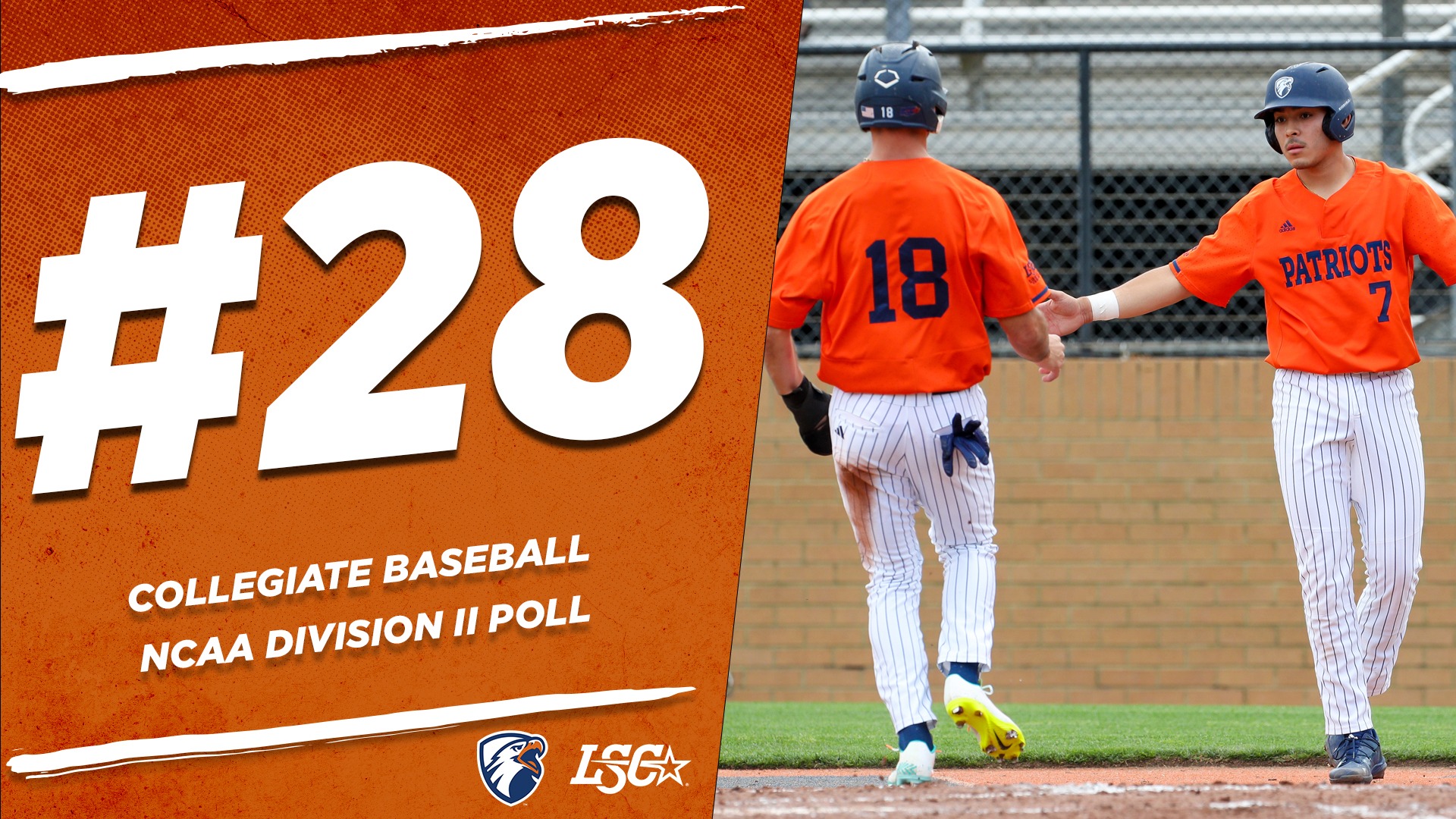 Patriots Move Up to #28 in Latest Collegiate Baseball Poll - University ...