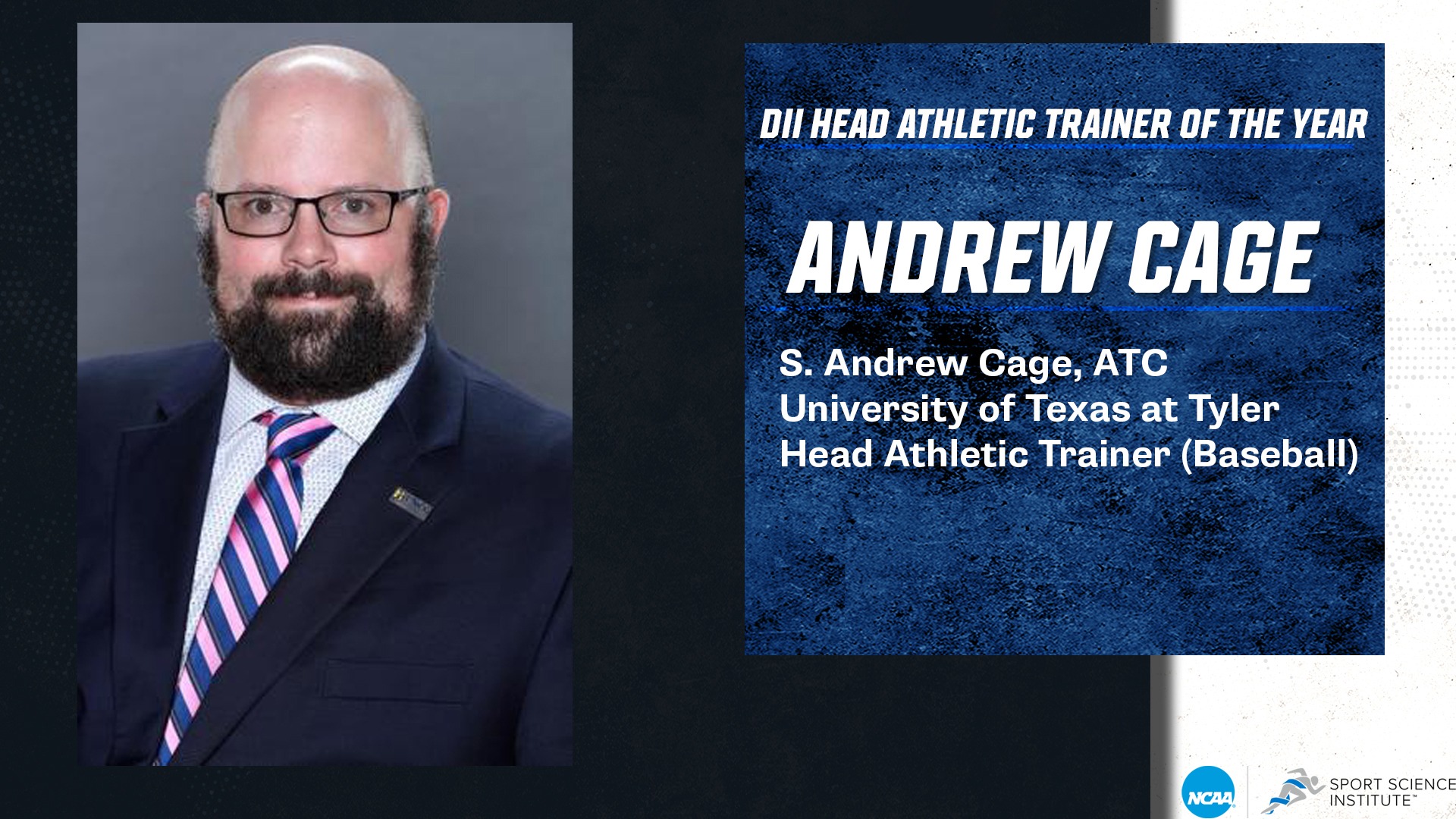 Cage Named 2023 NATA NCAA Division II Head Athletic Trainer of the Year ...