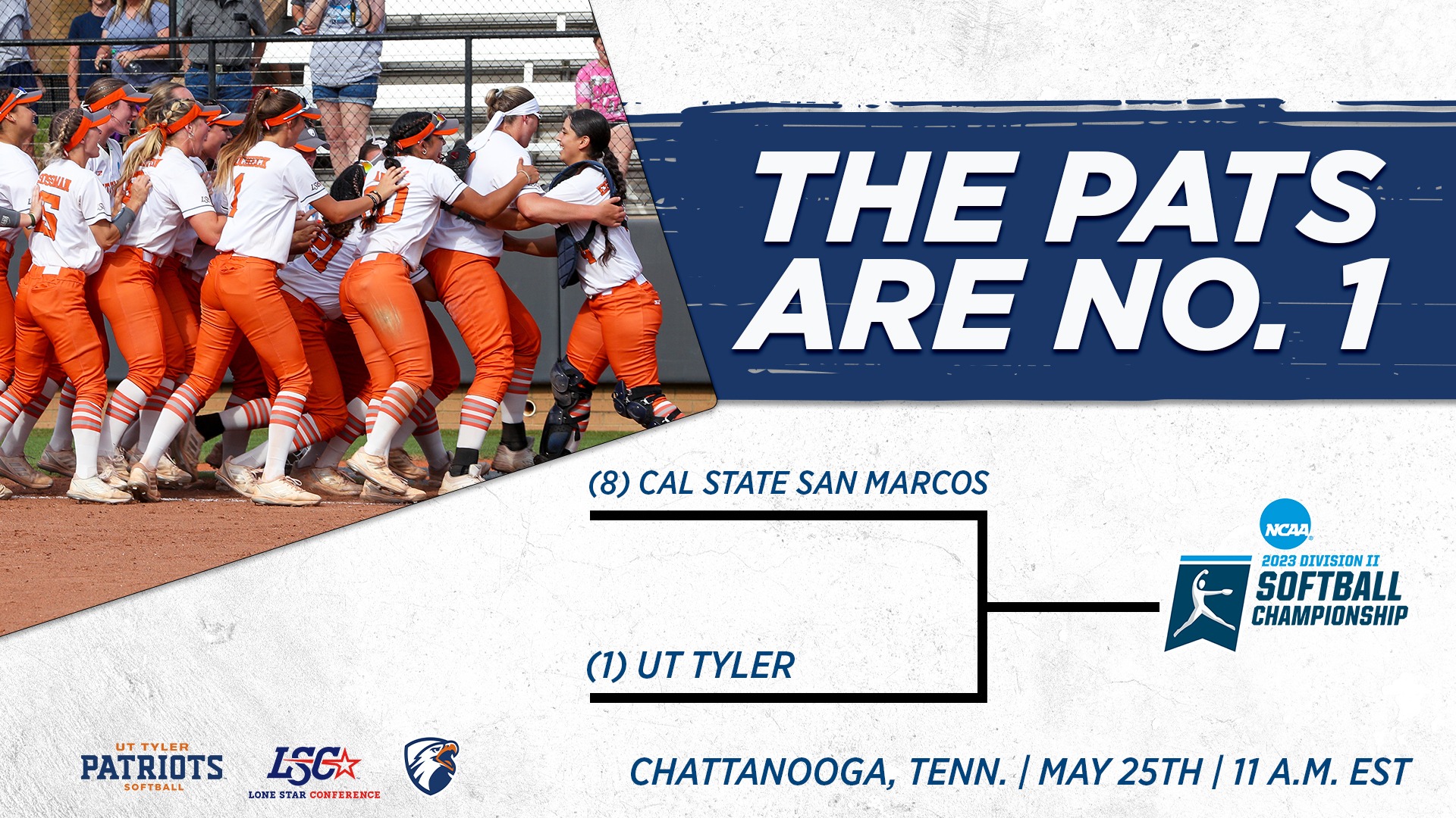 UT Tyler No. 1 Overall Seed at 2023 NCAA Division II World Series ...