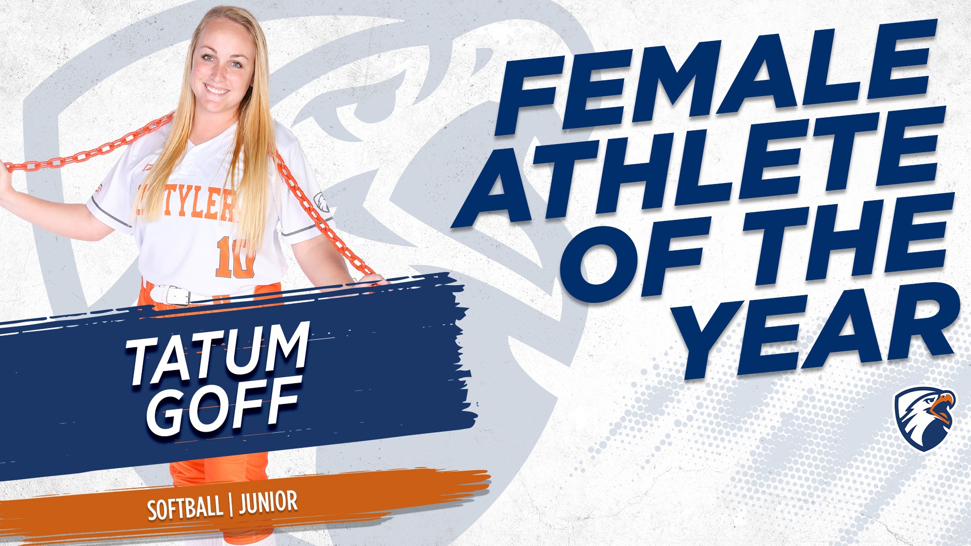 Goff Named UT Tyler Athletic Department Female Athlete of the Year ...