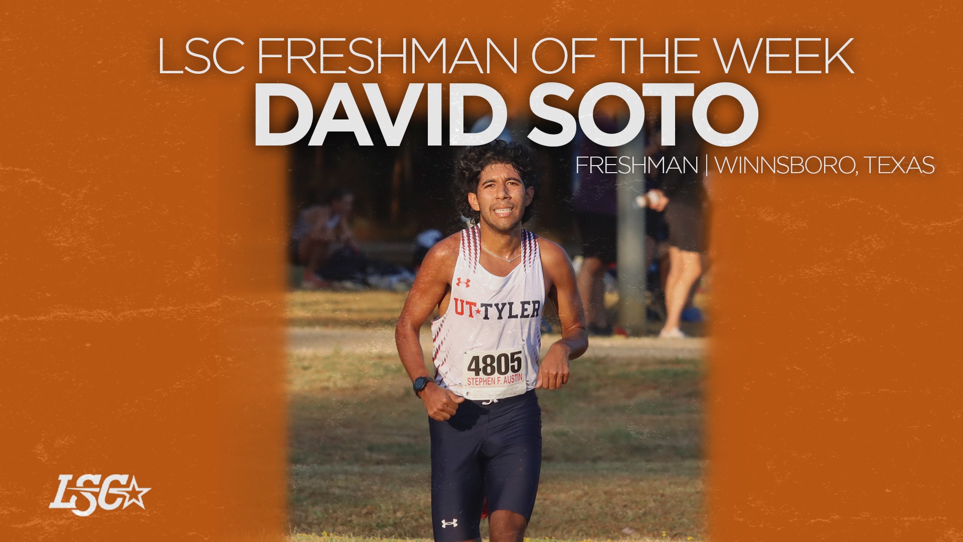 Soto Claims LSC Freshman of the Week Honors - University of Texas at ...