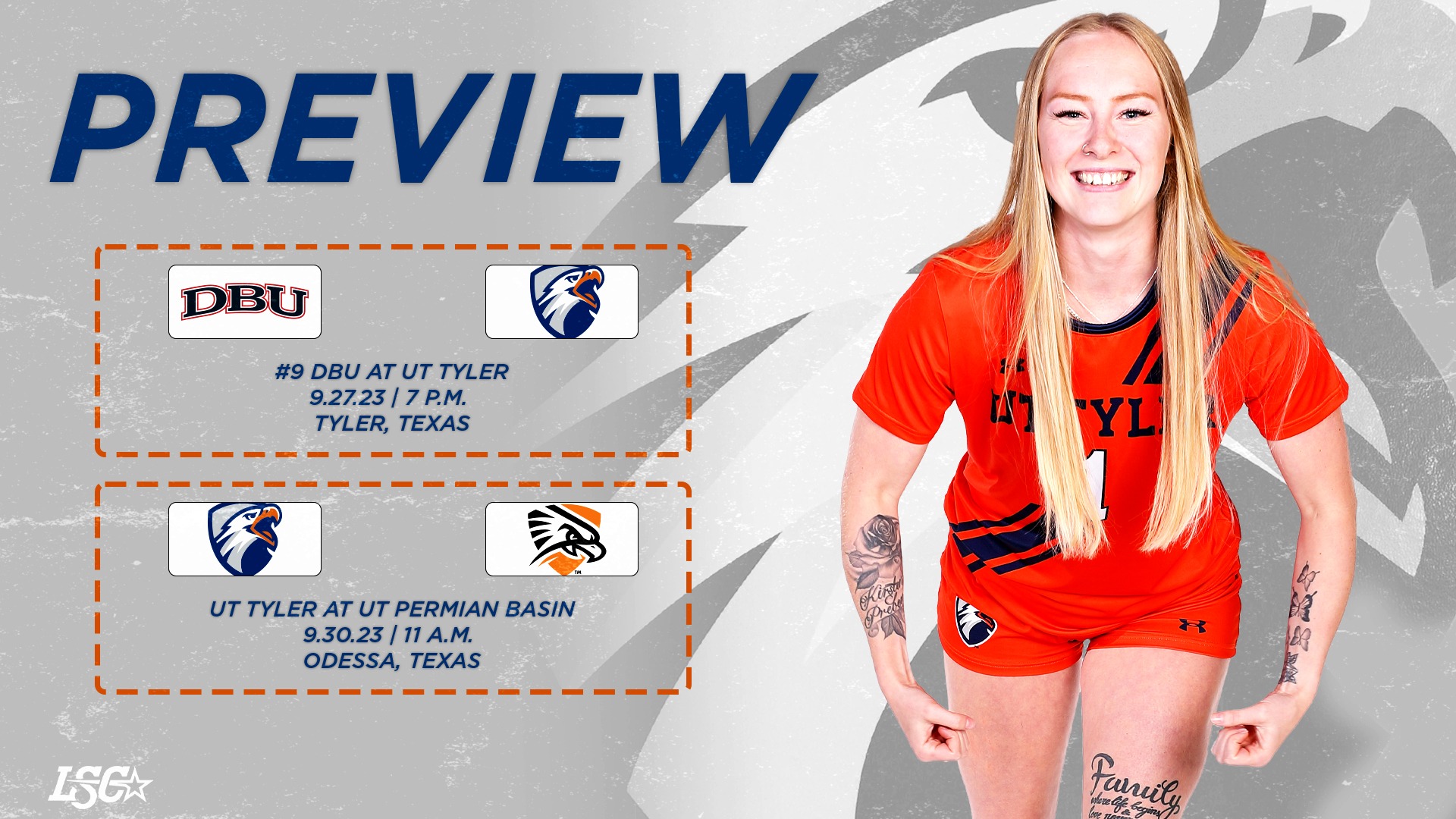 UT Tyler Prepared for Battles Against #9 DBU and UT Permian Basin ...