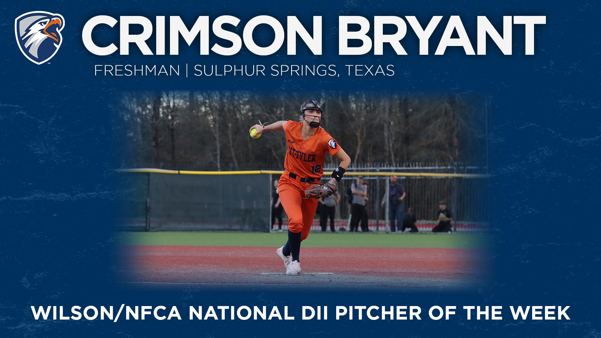 Bryant Earns Wilson/NFCA National Division II Pitcher of the Week ...