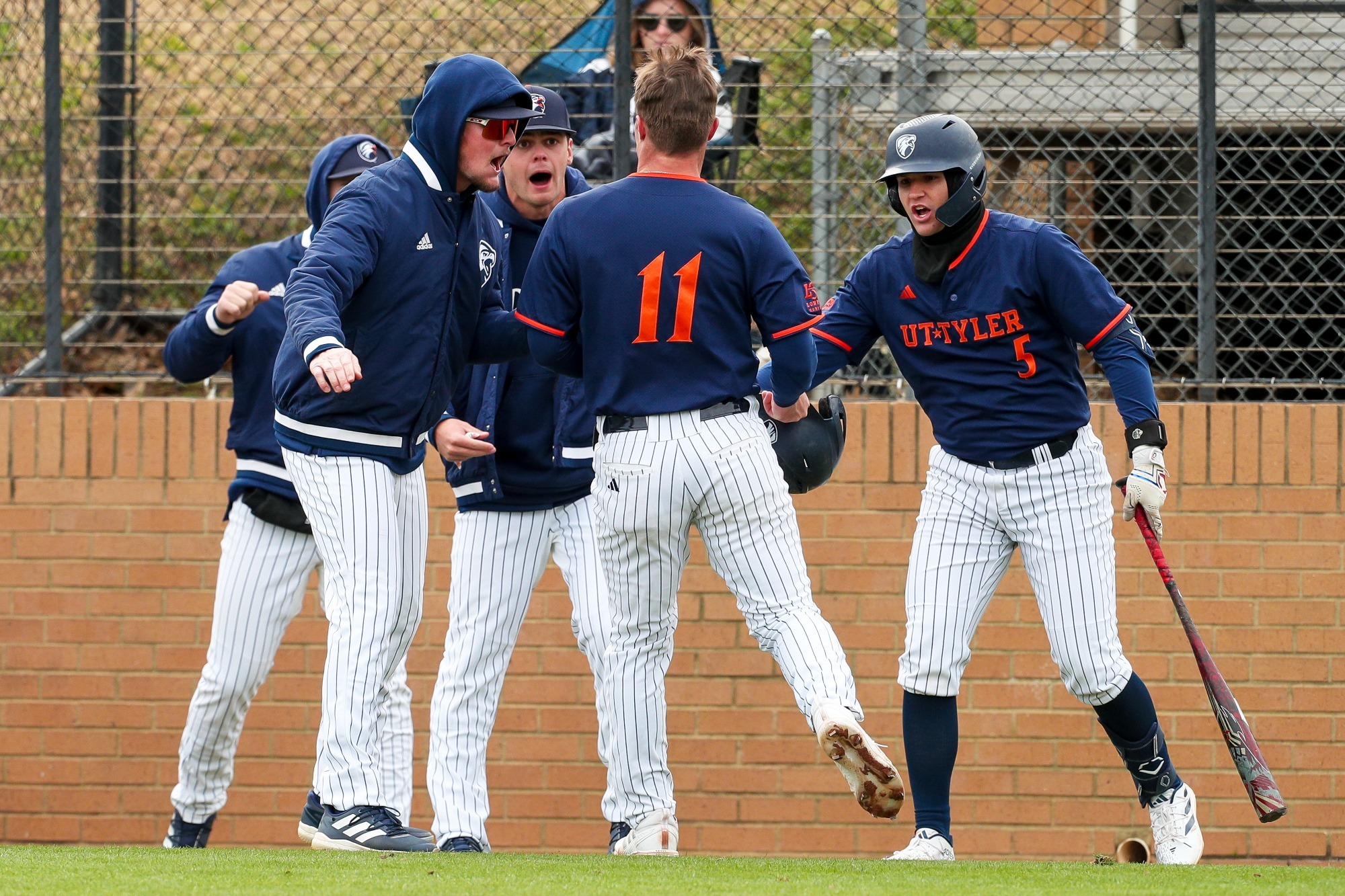Patriots Split Doubleheader Action Against Chaps - University of Texas ...
