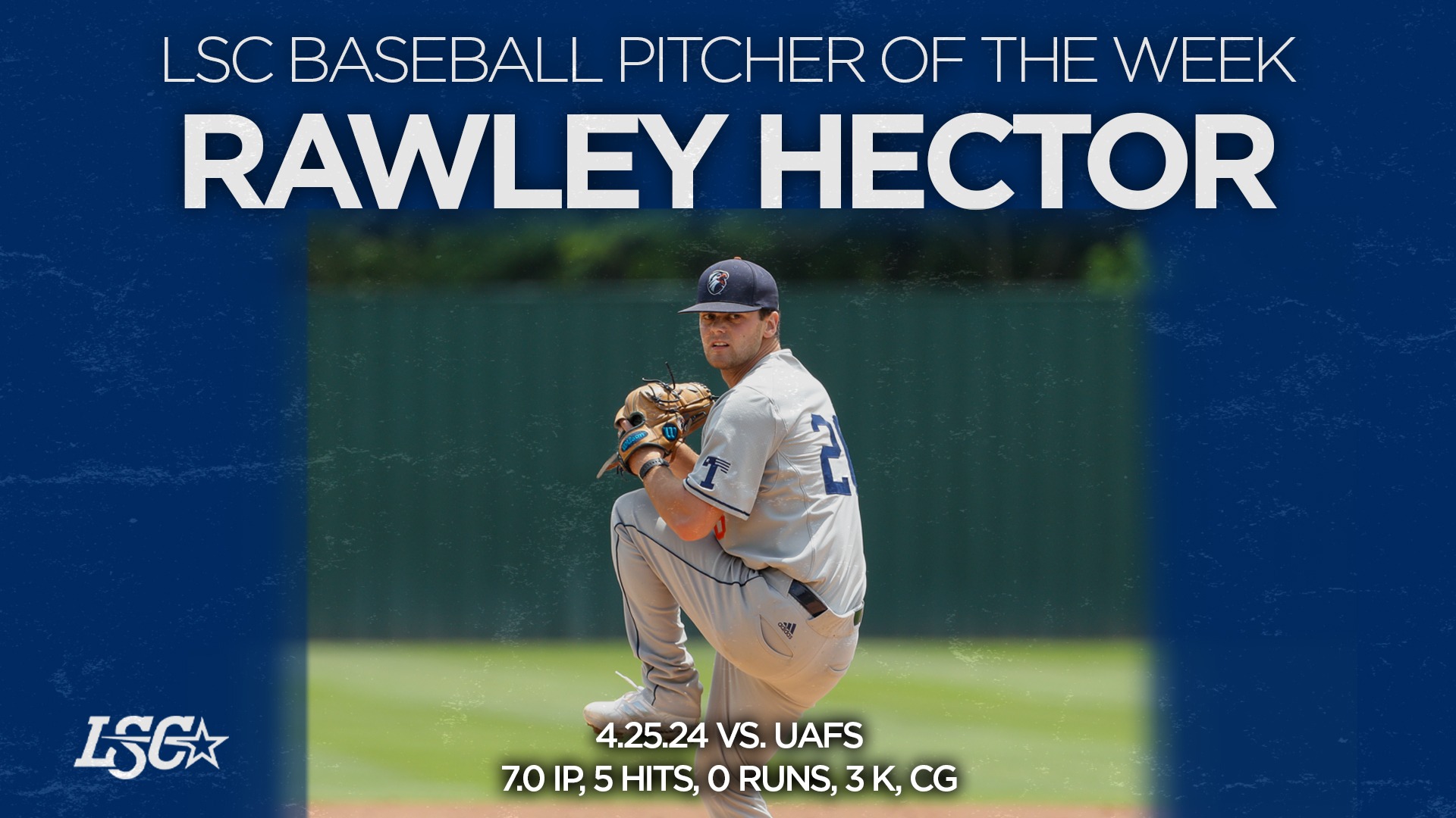 Hector Earns Second LSC Pitcher of the Week Honor - University of Texas ...