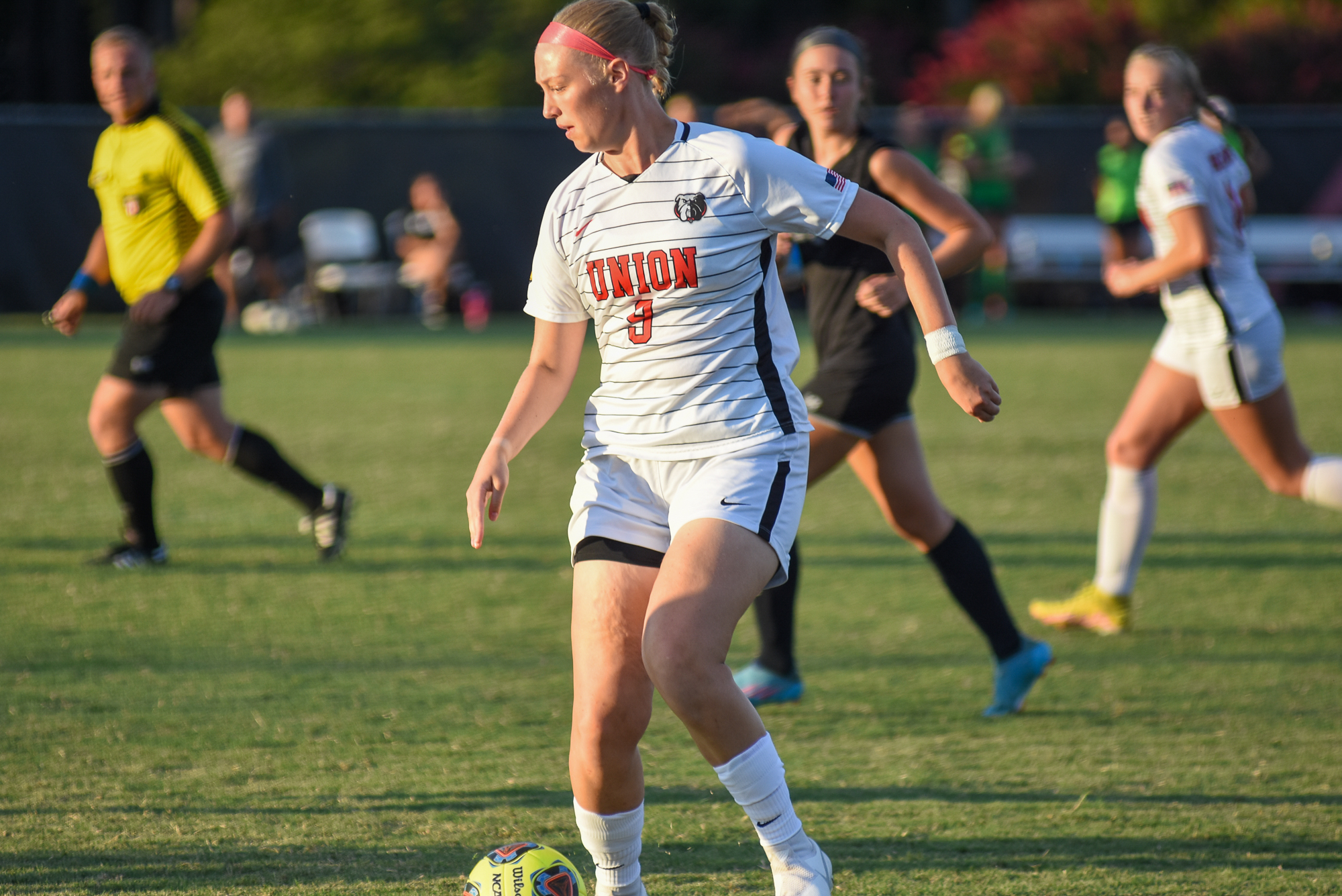 Union women's soccer total 29 shots in the 2-0 victory over Shorter ...
