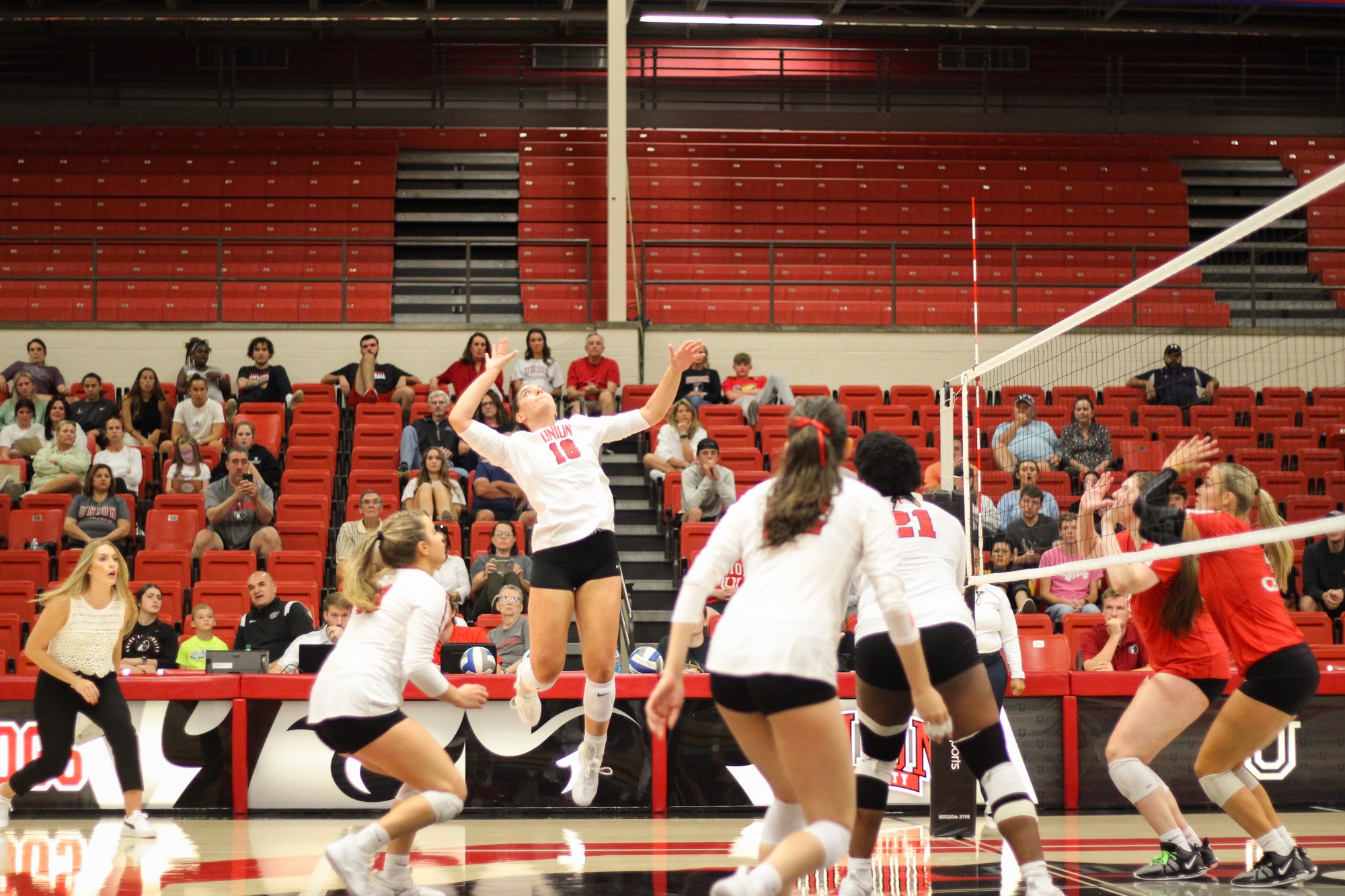 Union Volleyball takes tough loss in game against West Georgia - Union ...