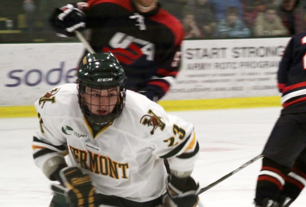 Connor Brickley - Men's Ice Hockey - University of Vermont Athletics