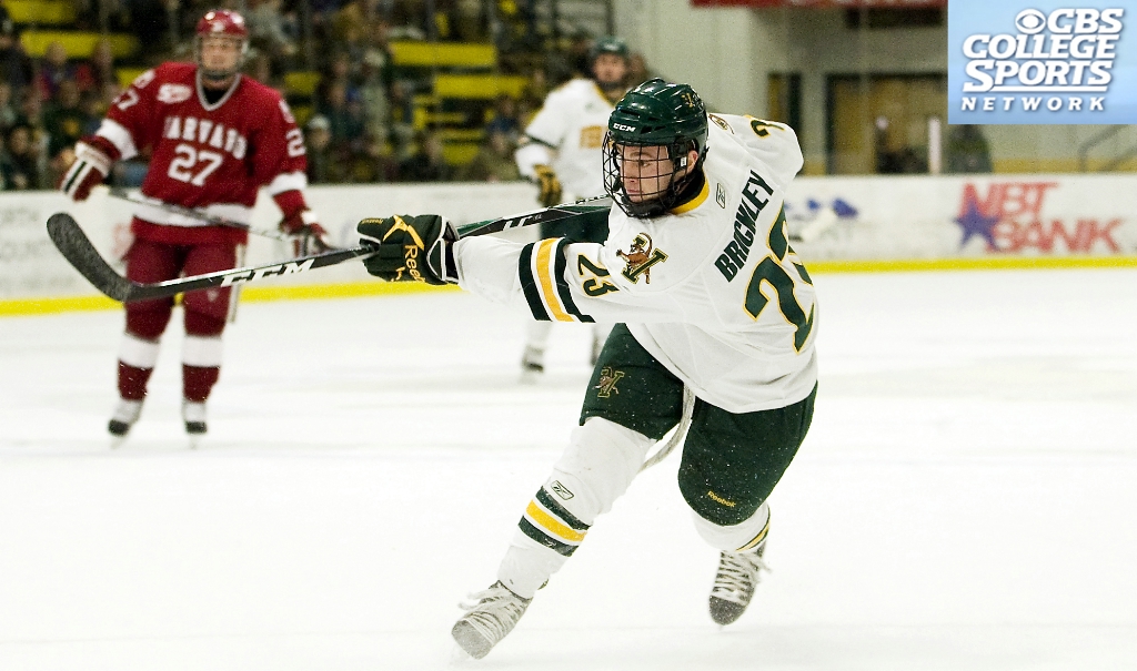 Connor Brickley - Men's Ice Hockey - University of Vermont Athletics