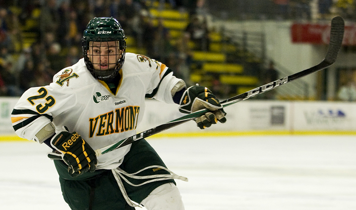 Connor Brickley - Men's Ice Hockey - University of Vermont Athletics