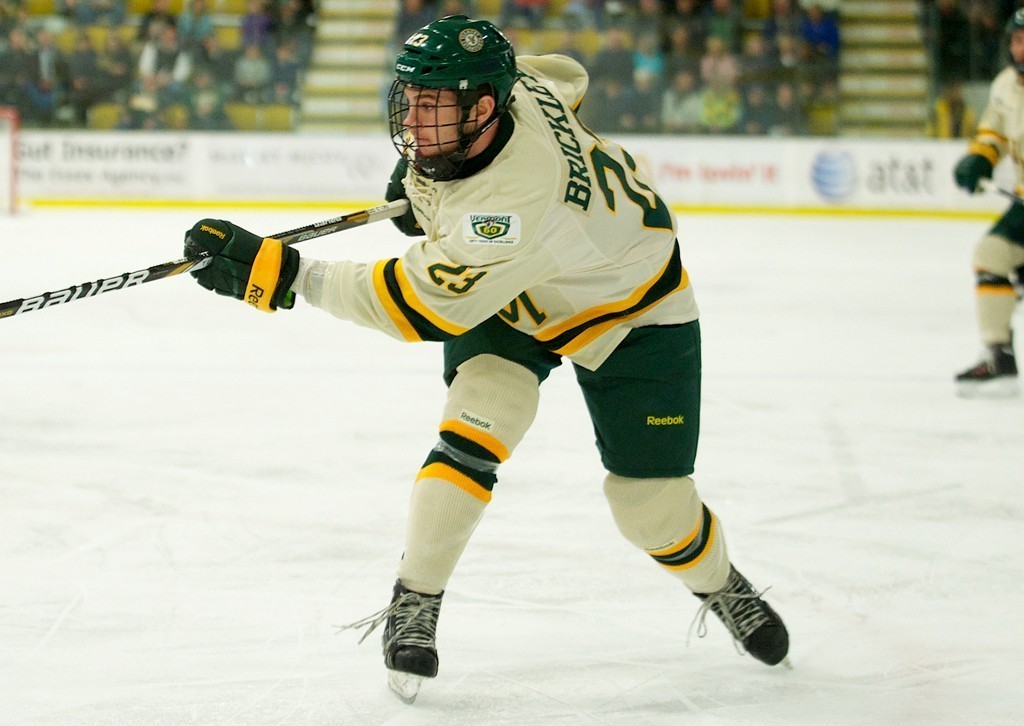 Connor Brickley - Men's Ice Hockey - University of Vermont Athletics