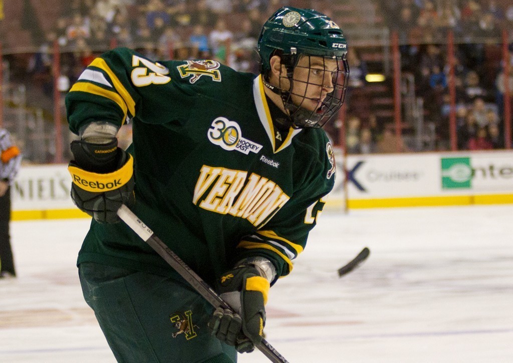 Connor Brickley - Men's Ice Hockey - University of Vermont Athletics