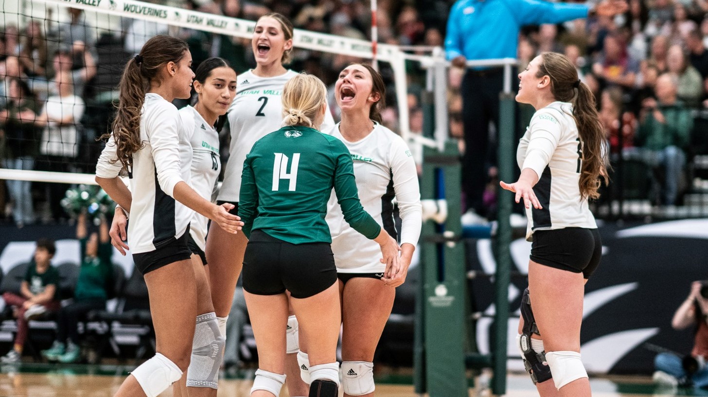 Wolverines sweep UTRGV in WAC Semifinals - Utah Valley University Athletics
