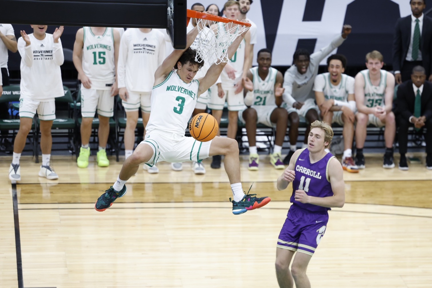Utah Valley defeats Carroll College in season opener, 81-73 - Utah ...