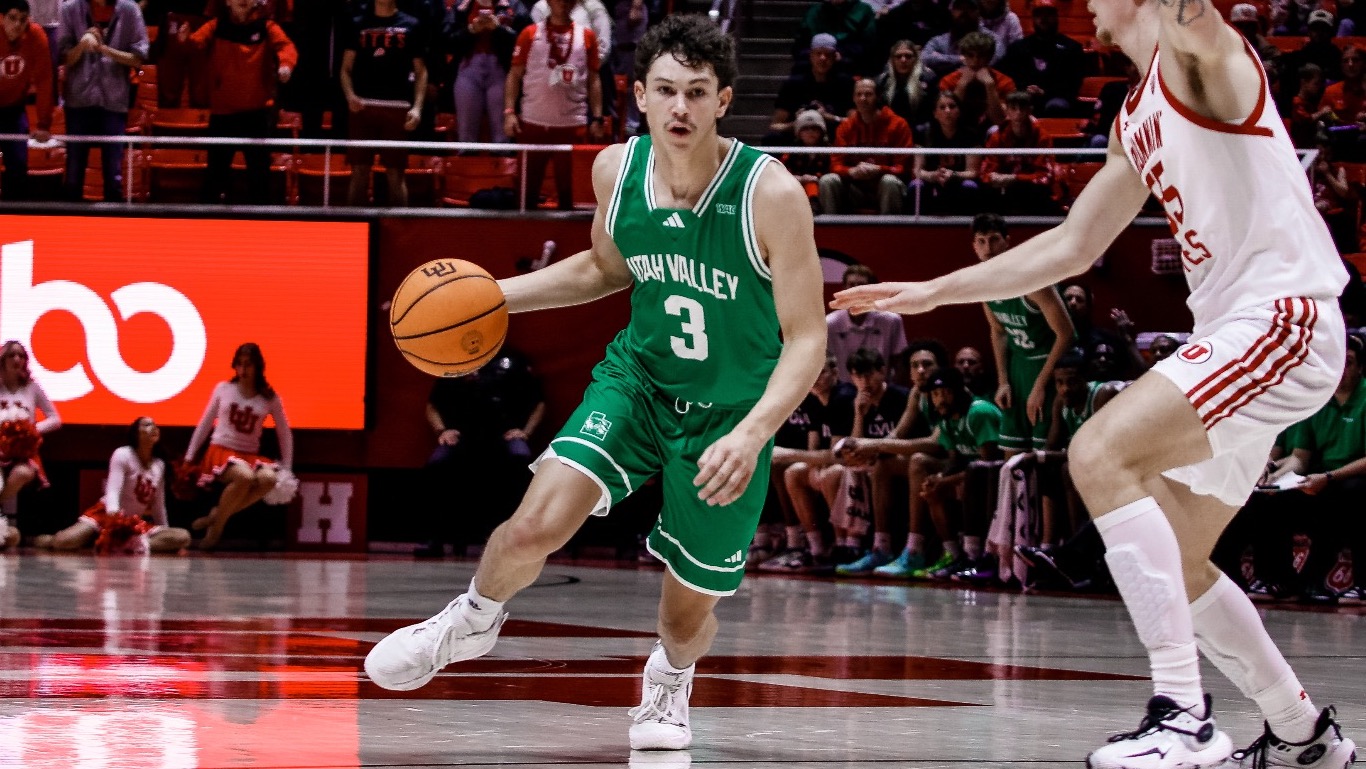 Drake Allen - 2023-24 - Men's Basketball - Utah Valley University Athletics