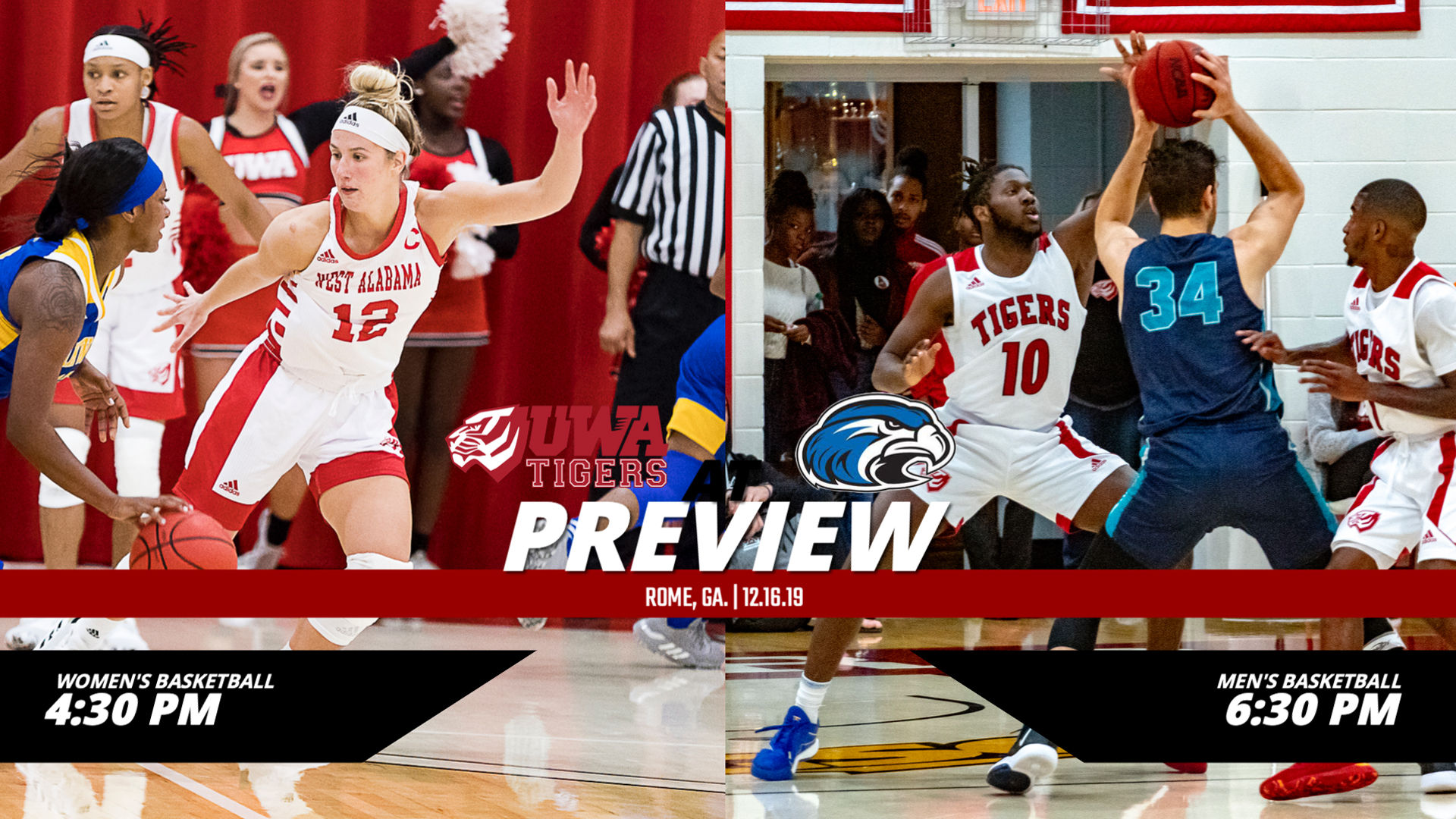 Tigers Hit the Road for GSC Games at Shorter - University of West ...