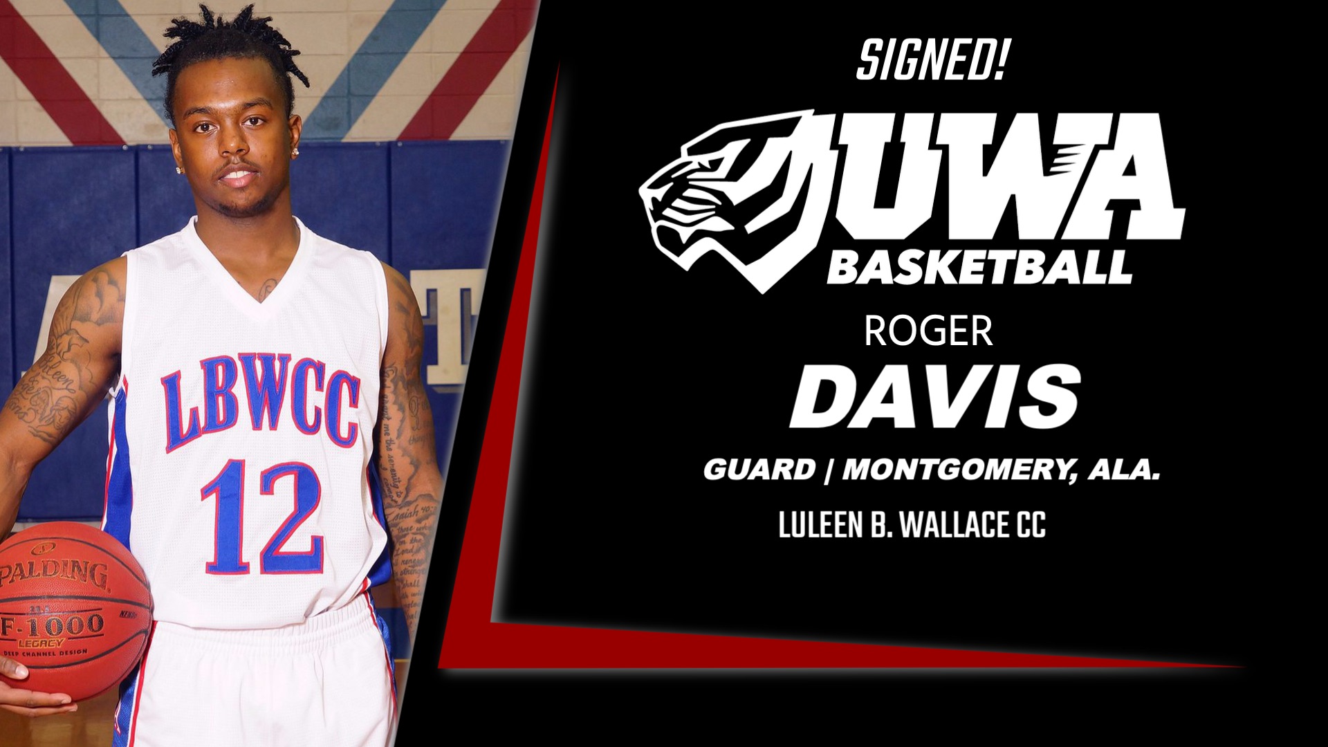 Roger Davis Signs with UWA Men’s Basketball - University of West ...