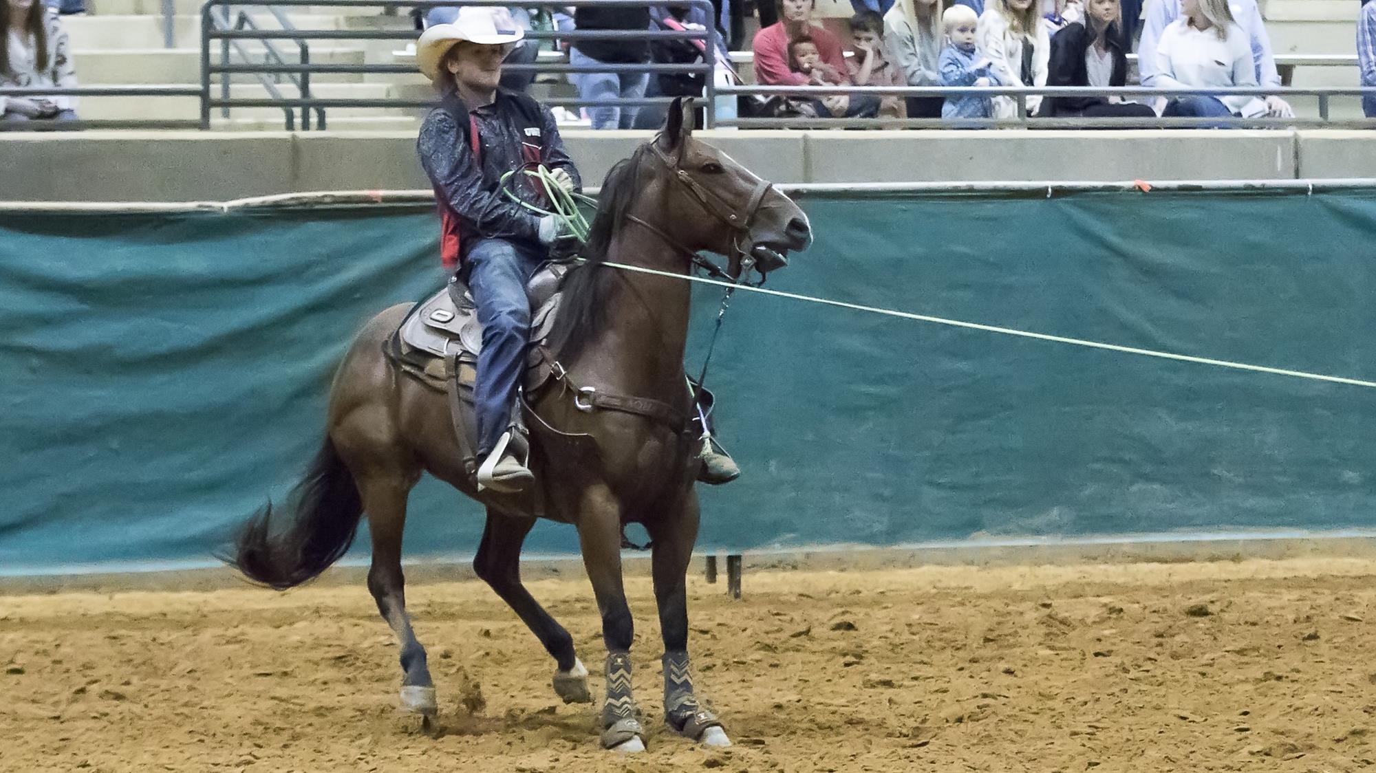 JT Ellison - #21 Men's Rodeo - University of West Alabama Athletics