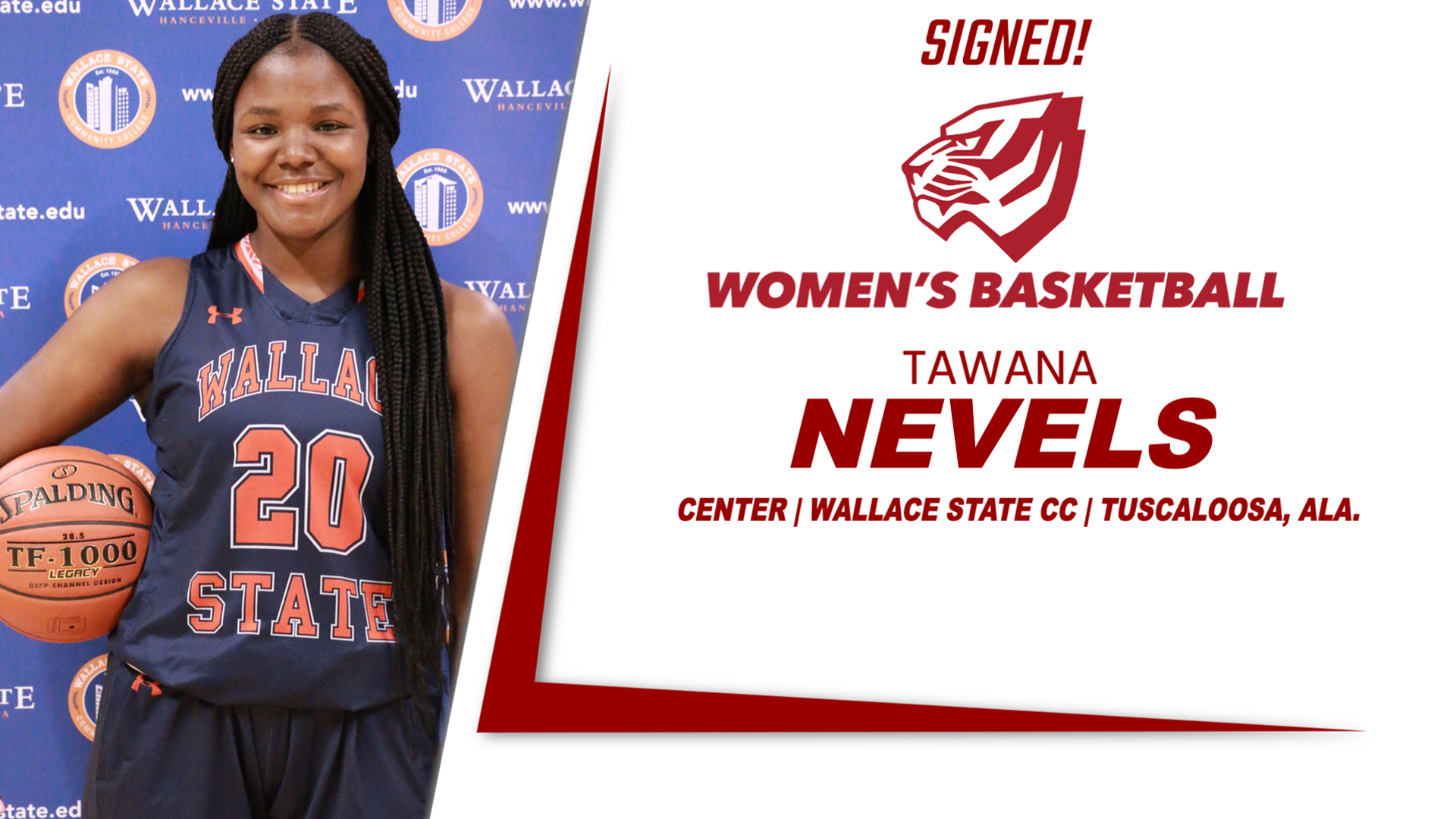Tawana Nevels Signs with UWA Women’s Basketball - University of West ...