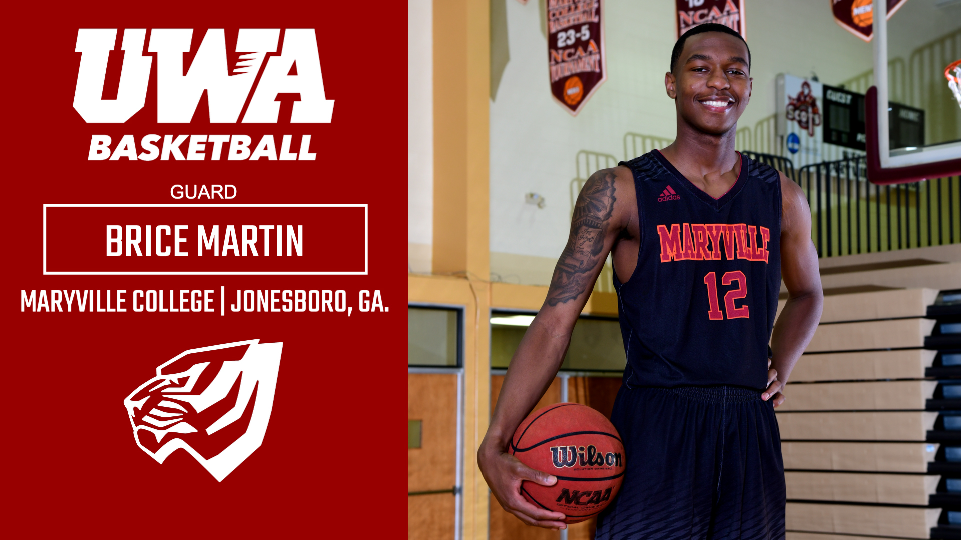 Brice Martin Signs with UWA Men’s Basketball - University of West ...