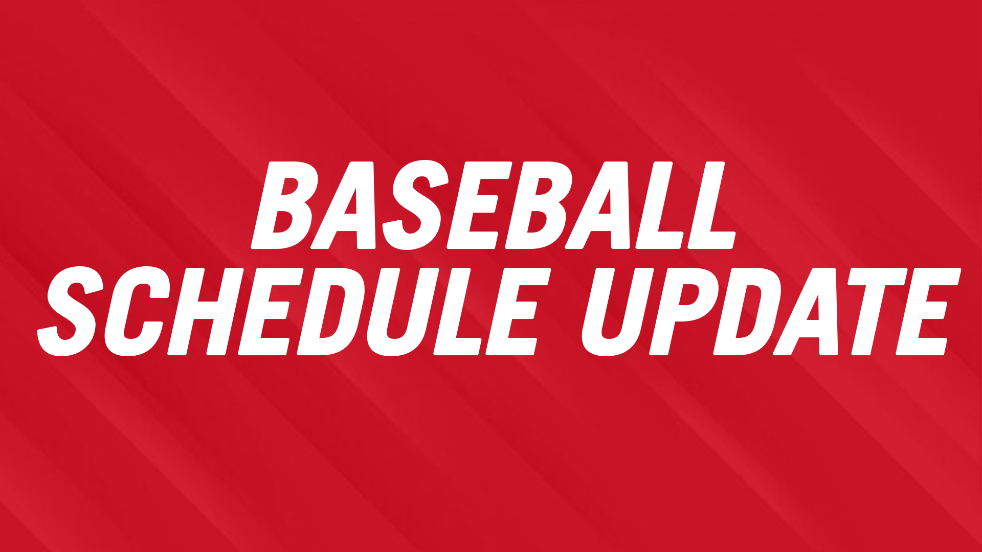 Schedule Update: Baseball vs. Shorter - University of West Alabama ...