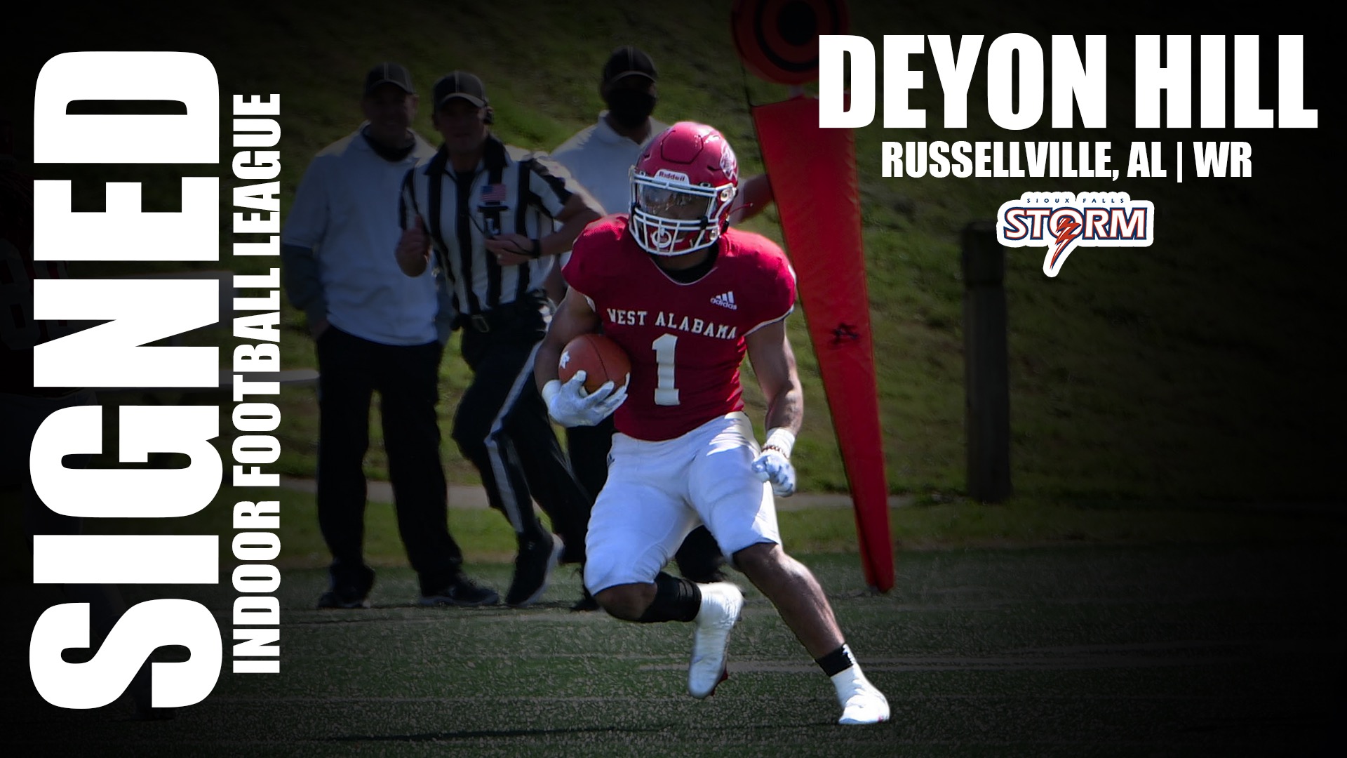 Former UWA WR Deyon Hill Signs with Sioux Falls Storm - University of ...