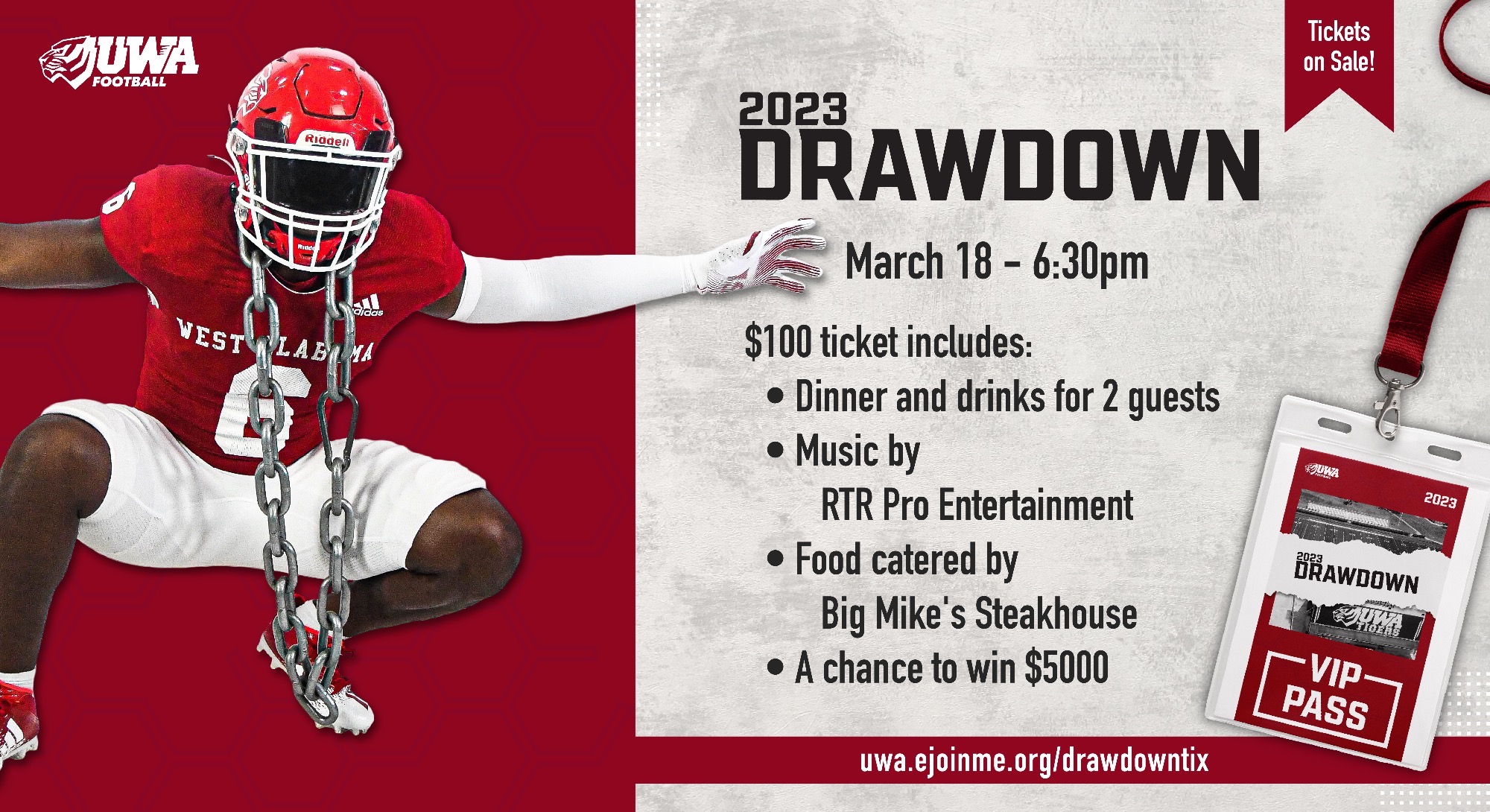 Drawdown Drawing Near - University of West Alabama Athletics