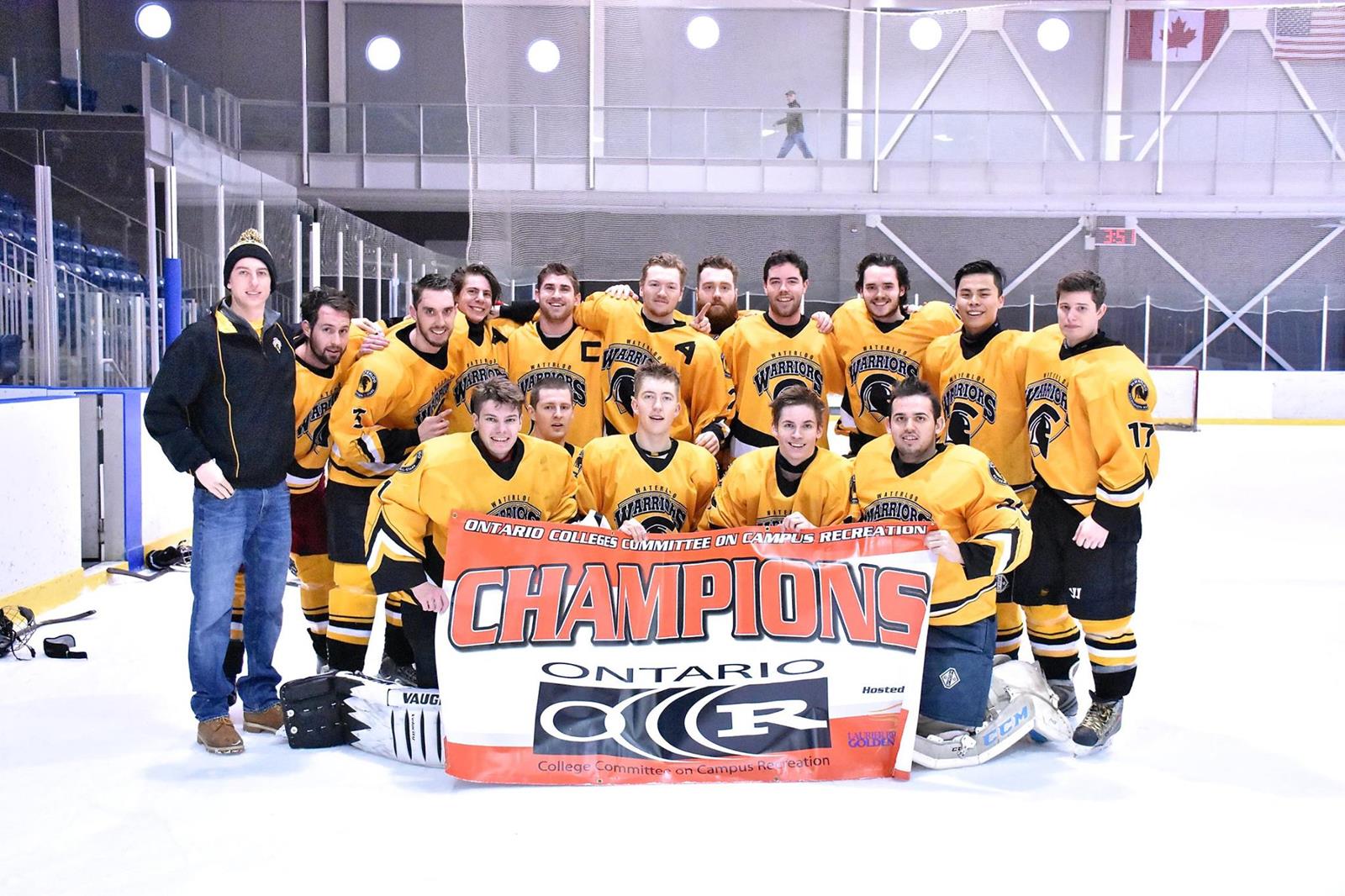 Extramural Ice Hockey team continues winning ways - University of ...
