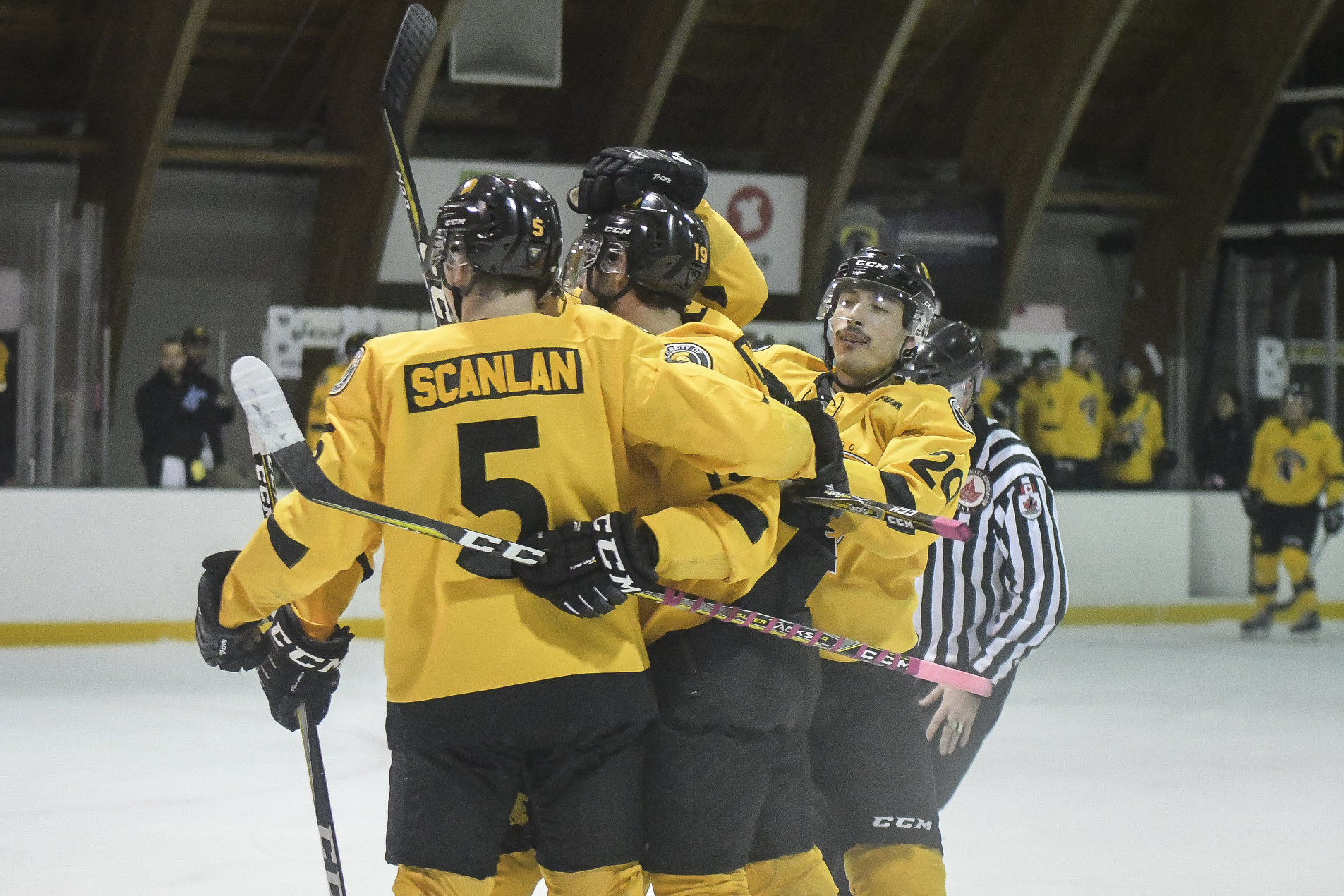 In the air: Lovie's two goals leads Warriors to OT victory - University ...