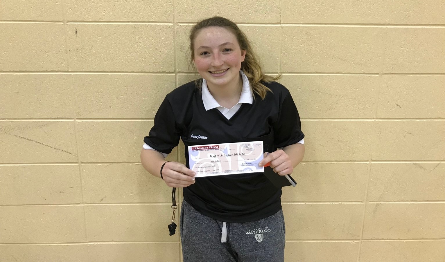 Warrior Rec Scorekeeper/Ref of the Week: Laura Scanlan - University of ...