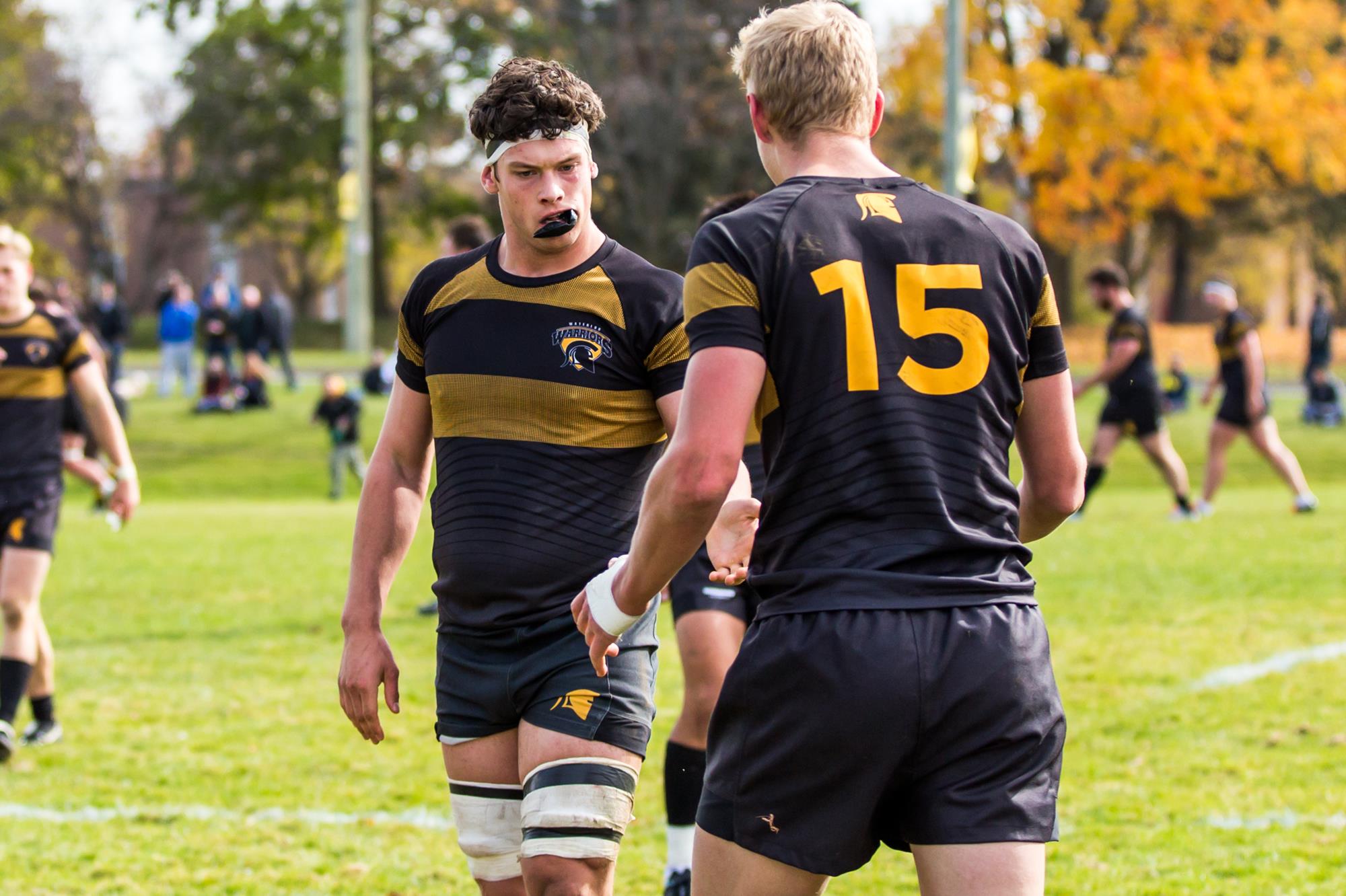 Three Warriors named OUA Rugby All-Stars - University of Waterloo Athletics