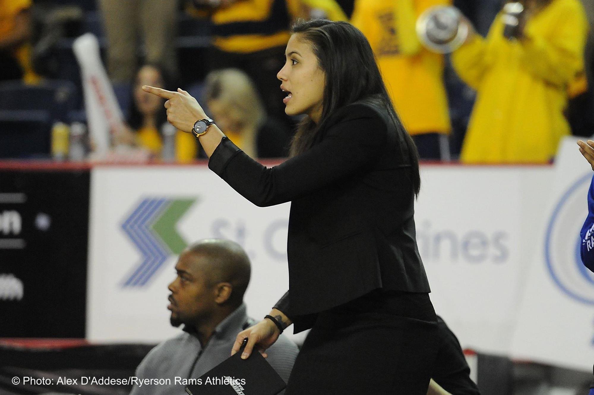 Jessica Roque takes over as full-time head coach of women's basketball ...