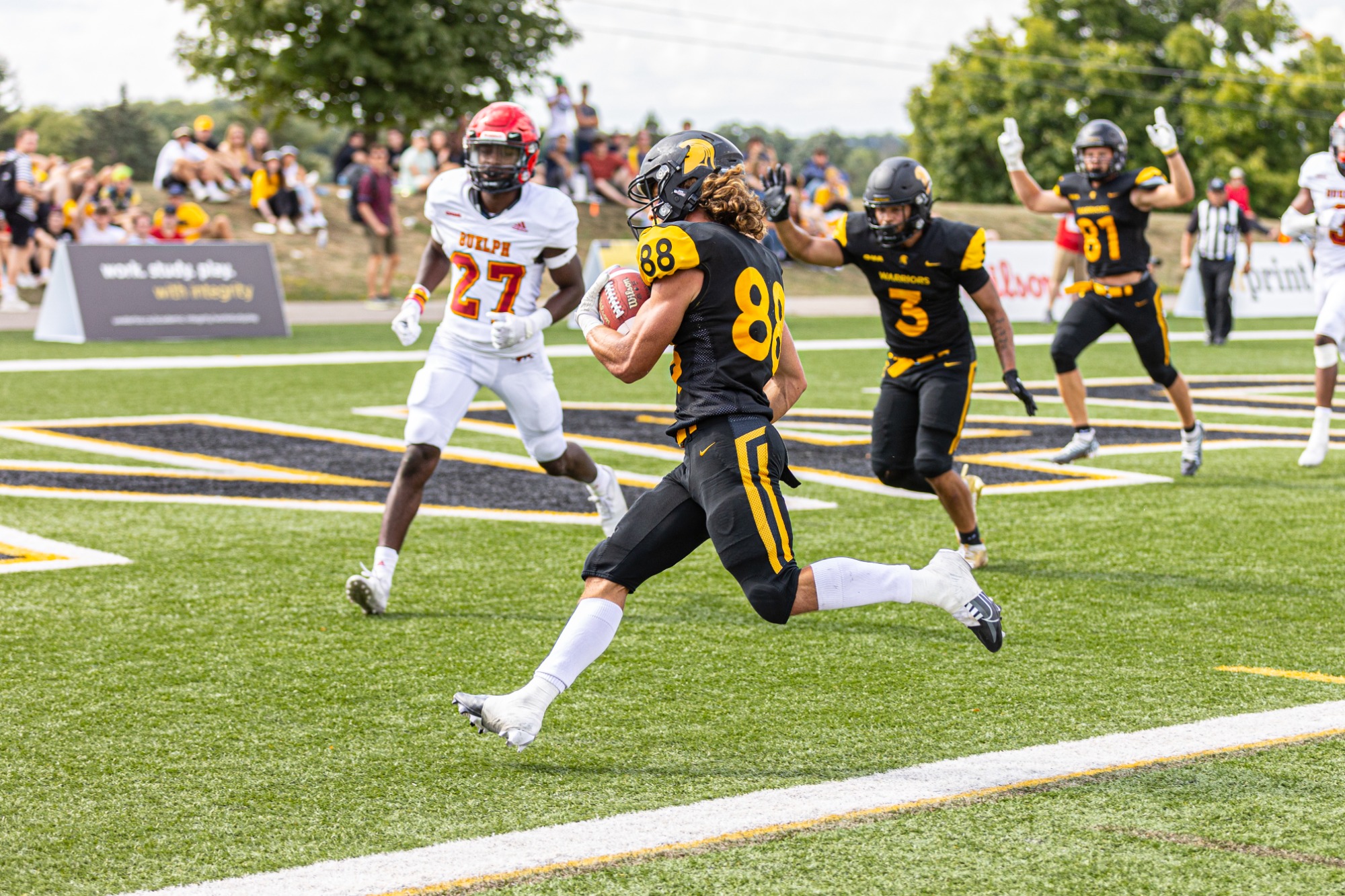 Warriors' comeback bid falls just short in home opener against Gryphons - University of Waterloo ...