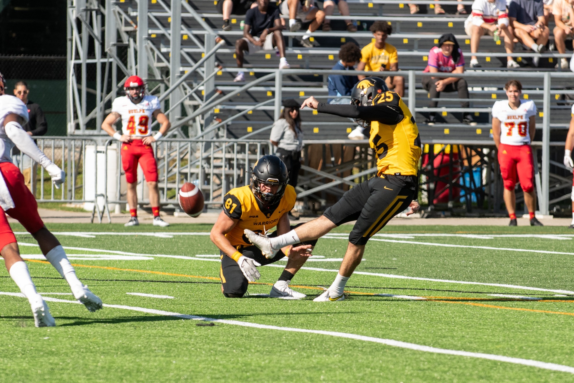 Flipping the script: Warriors storm back to defeat Gryphons in closing ...