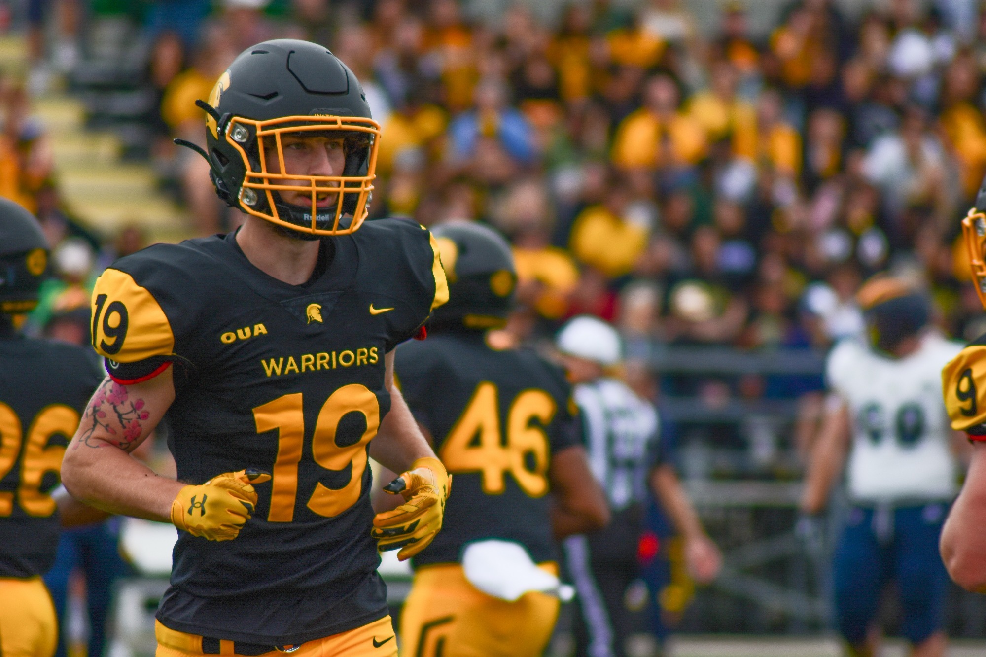 Warriors fall to Lancers on black and gold day - University of Waterloo ...