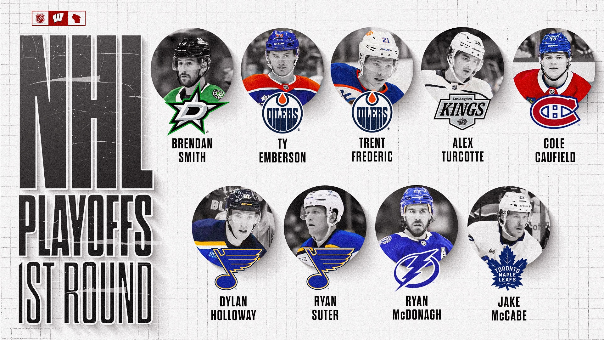 Badgers in the NHL: Three to play in Western Conference Final ...