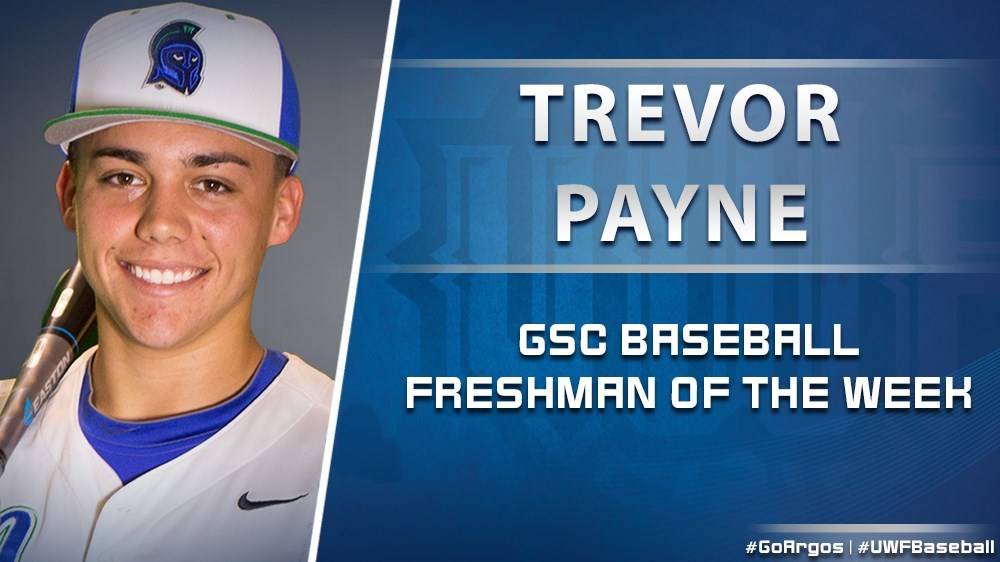 Trevor Payne Earns GSC Freshman of the Week Honors - University of West ...