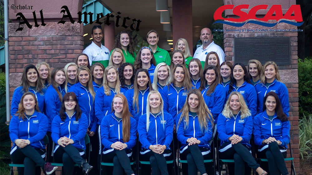 UWF Swim & Dive Earns CSCAA Scholar All-America Honors - University of ...