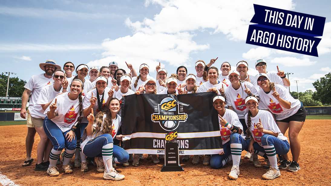 This Day in Argo History: UWF Softball Wins the 2019 GSC Championship - University of West ...