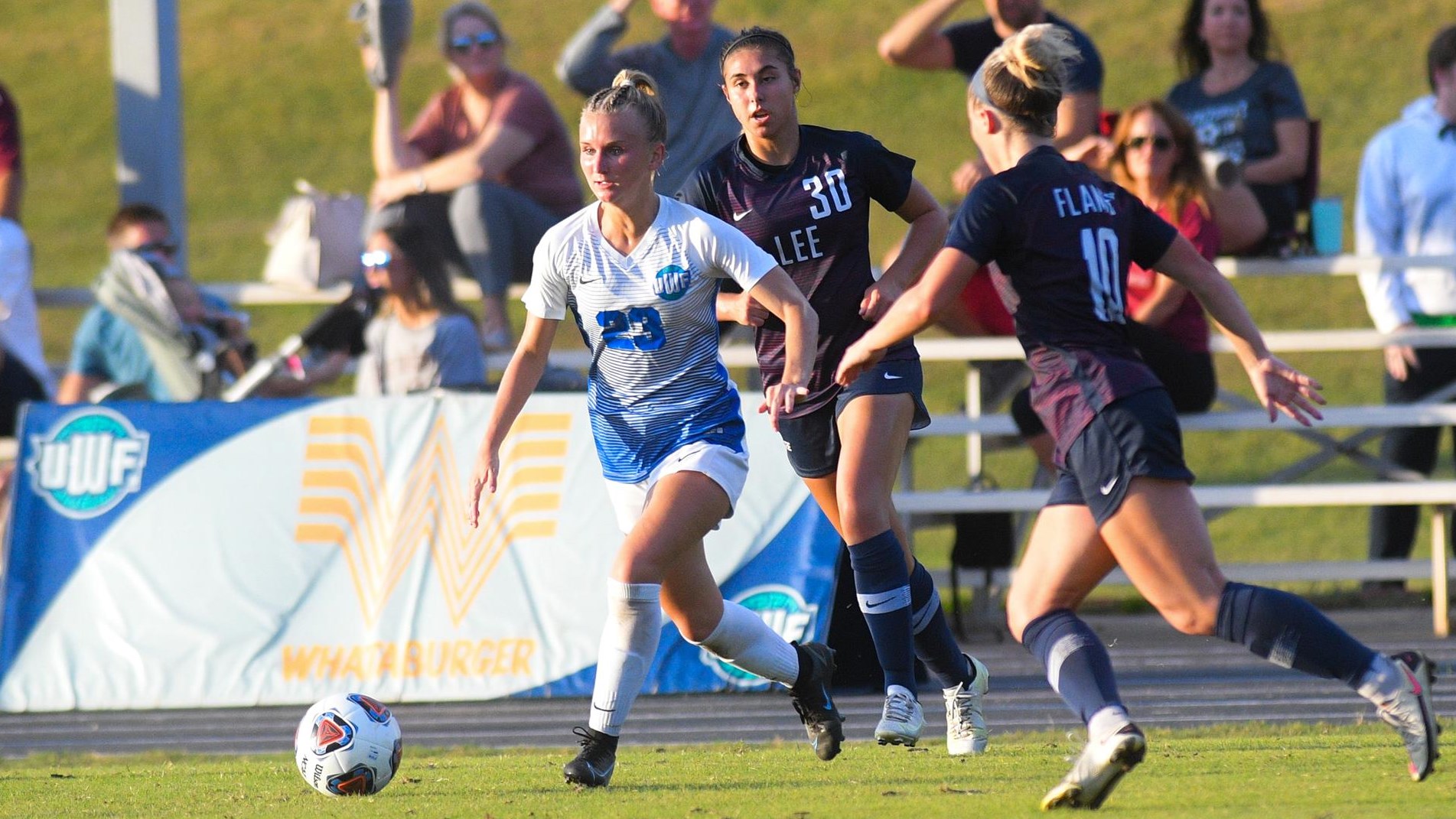 UWF Women's Soccer Drops Tough Match to Lee - University of West ...