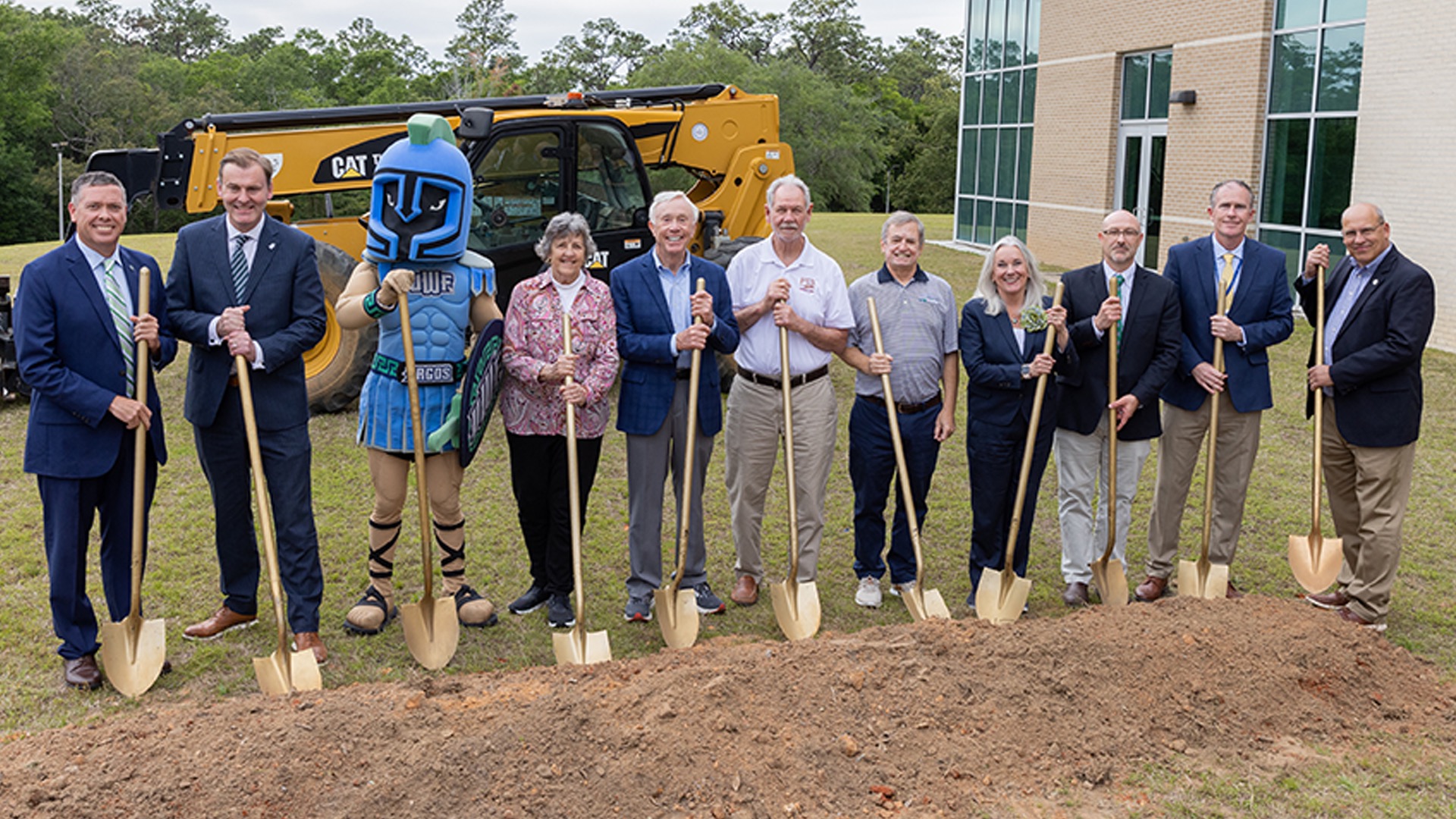UWF breaks ground on Sandy Sansing Sports Medicine Center - University ...