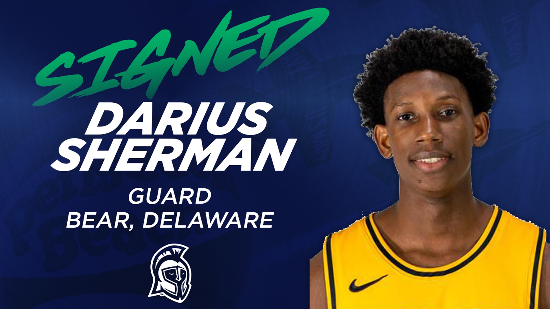 Argonauts Sign Division I Transfer Darius Sherman - University of West ...