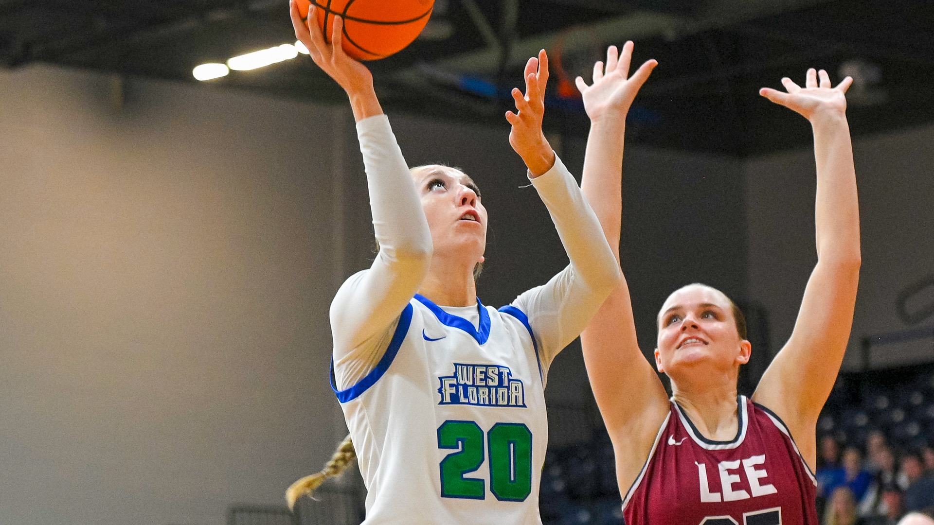 UWF Falls To Lee, 58-55 - University of West Florida Athletics
