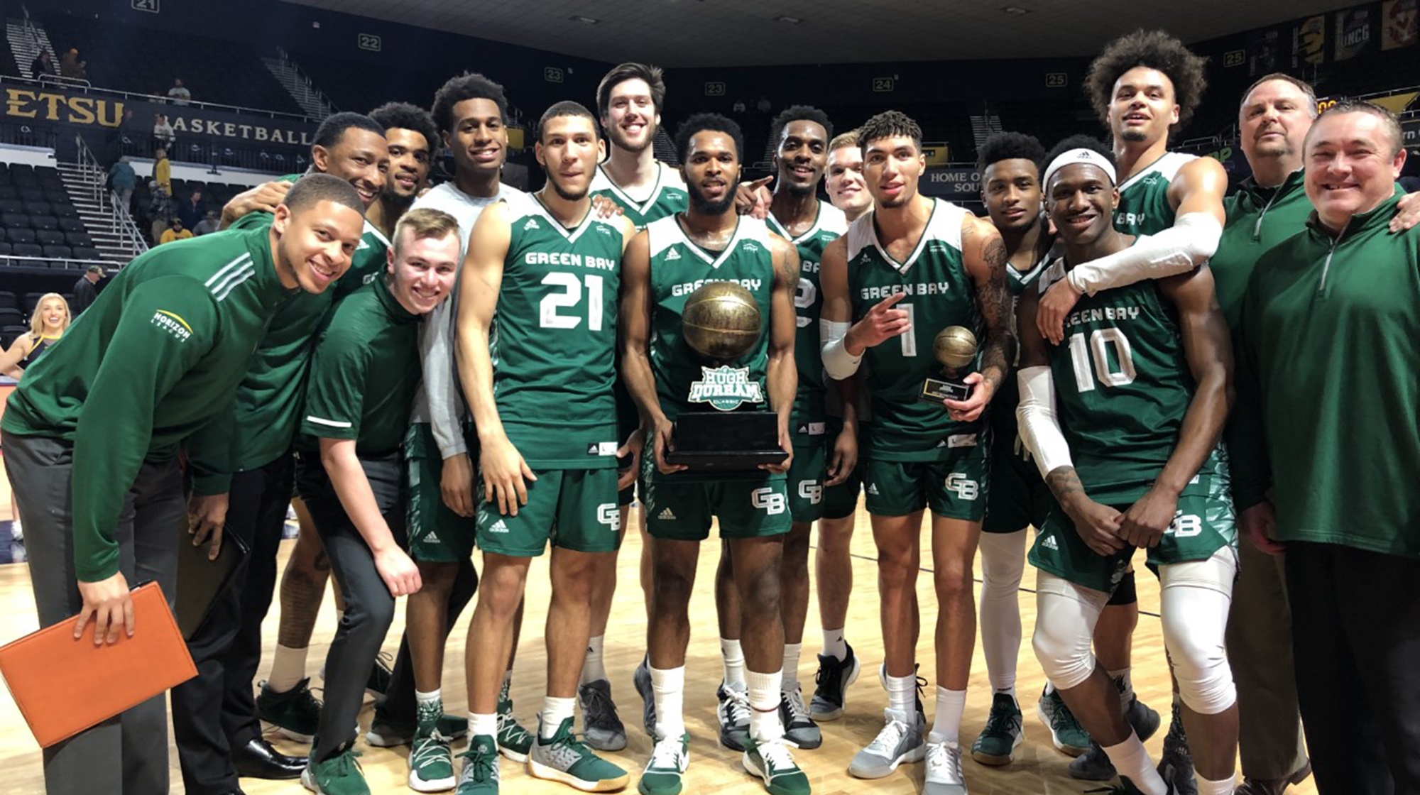 Green Bay Claims Hugh Durham Classic Trophy, Wins 102-94 Thriller Over ...