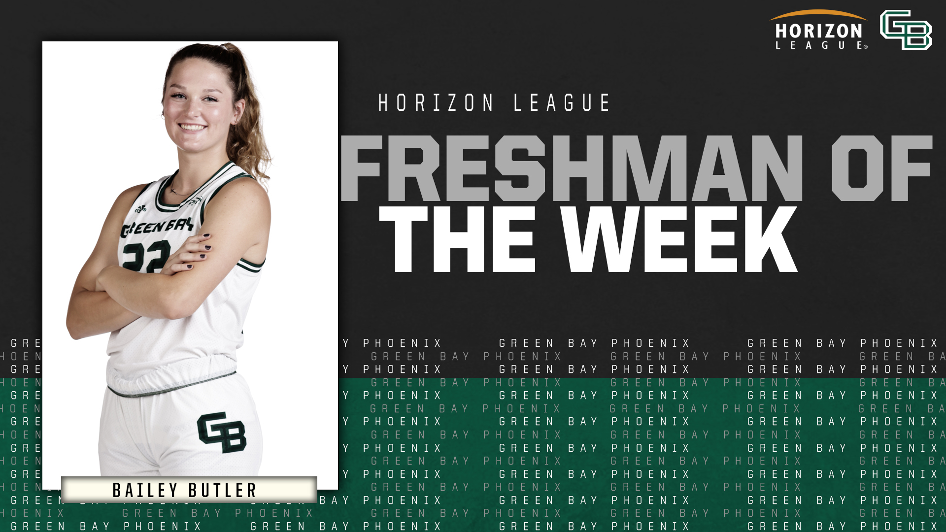 Bailey Butler Picks Up Second Horizon League Freshman of the Week Honor ...