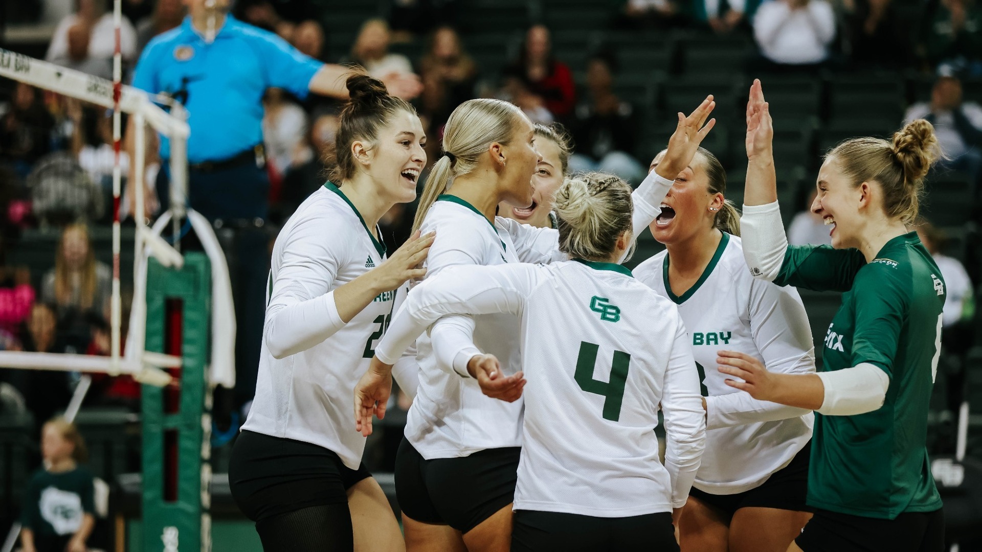 Green Bay Volleyball Bounces Back with Win at IUPUI - University of ...